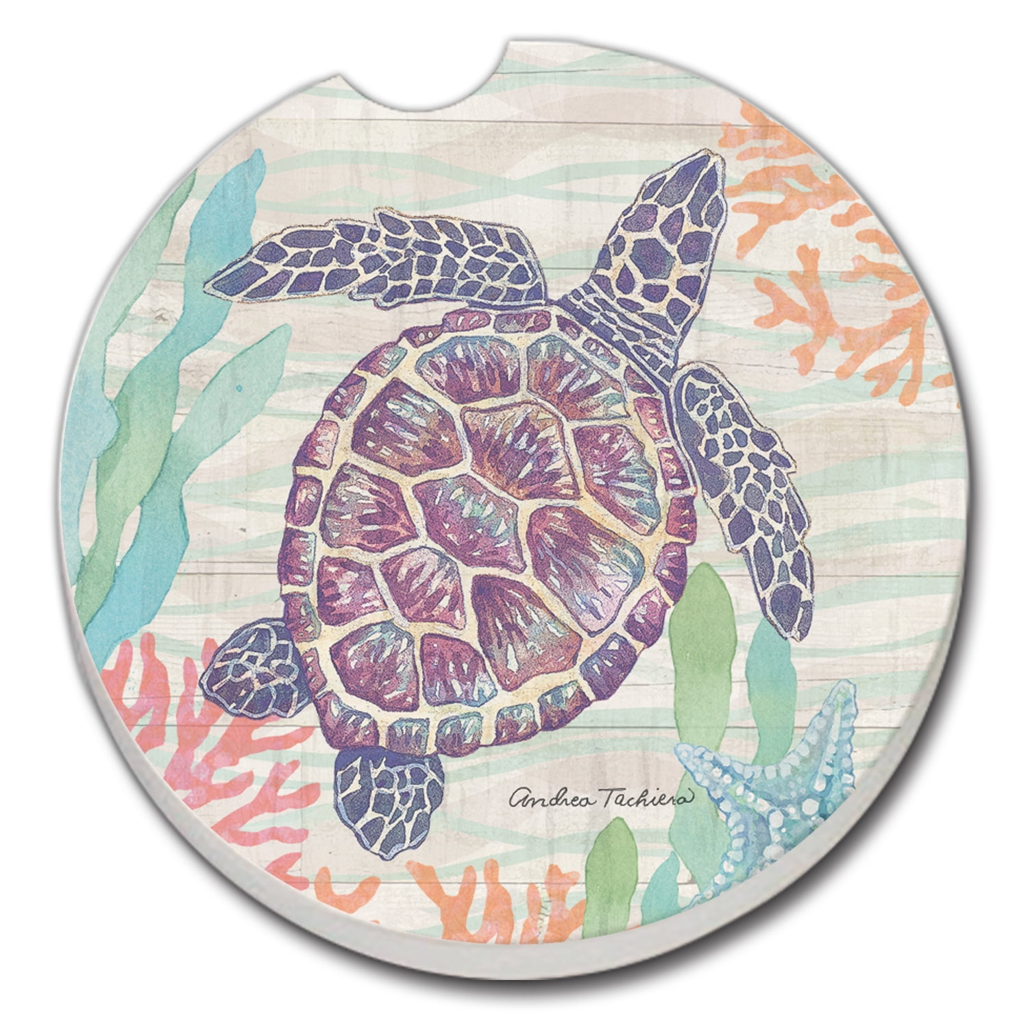 Thirstystone Salt & Sea Single Absorbent Stone Car Coaster - Walmart.com