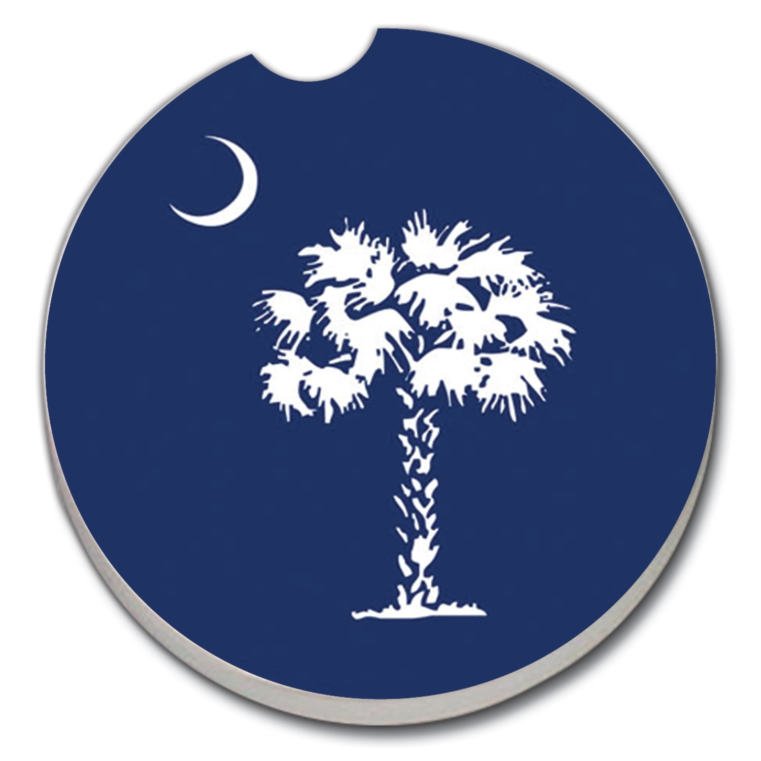 Thirstystone "South Carolina Flag" Single Absorbent Stone Car Coaster ...