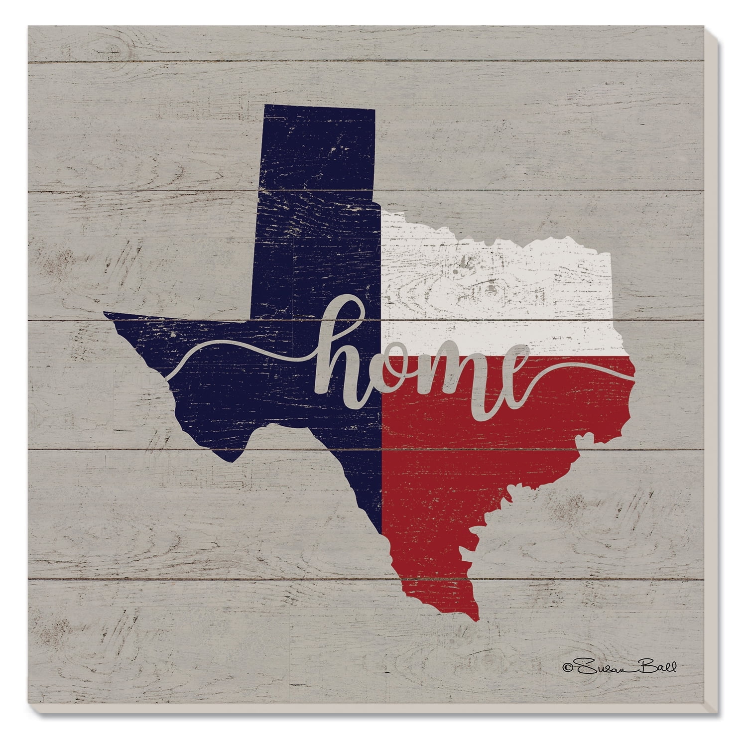 Thirstystone "Texas Home Flag" 8" Cork Back Stone Trivet - Walmart.com