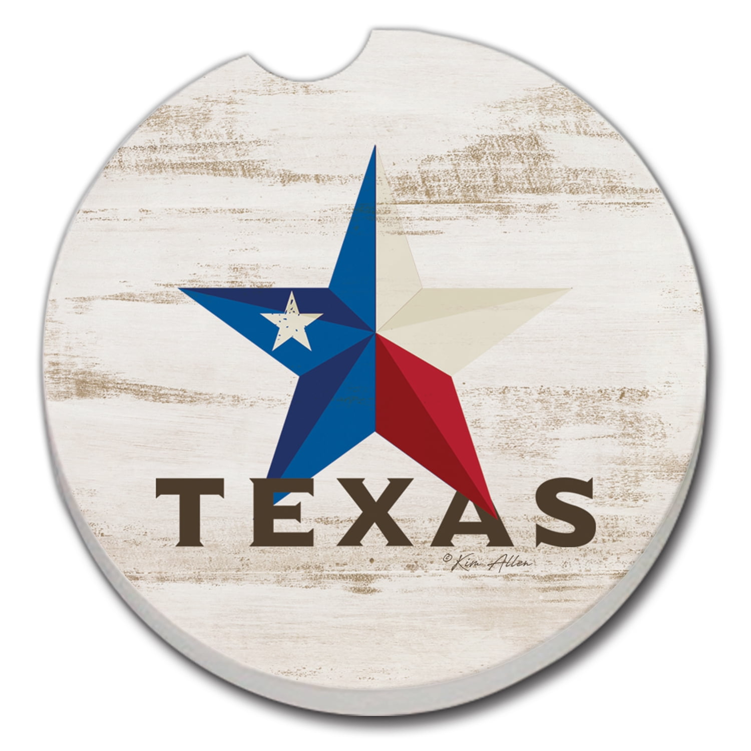 Thirstystone "Texas Star" Single Stone Car Coaster - Walmart.com
