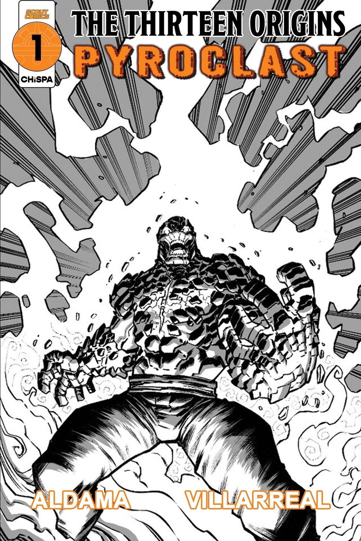 Thirteen Origins Pyroclast #1 Cvr B Guillermo Villarreal Scout Comics- Chispa Comic Book ...