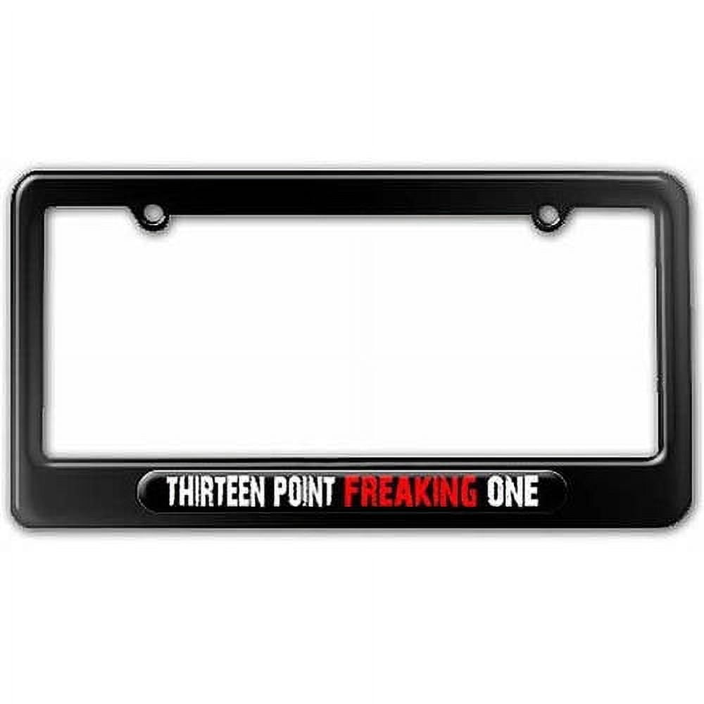 Thirteen Point Freaking One, 13.1 half marathon running License Plate ...
