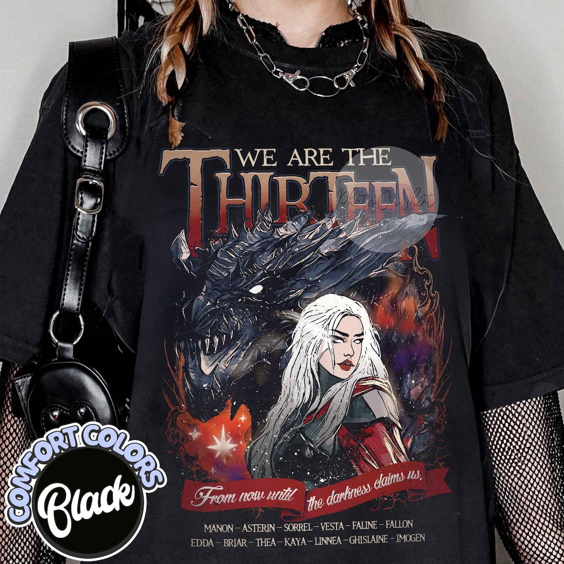 The Thirteen Throne of Glass Comfort Color Shirt, From Now Until the ...