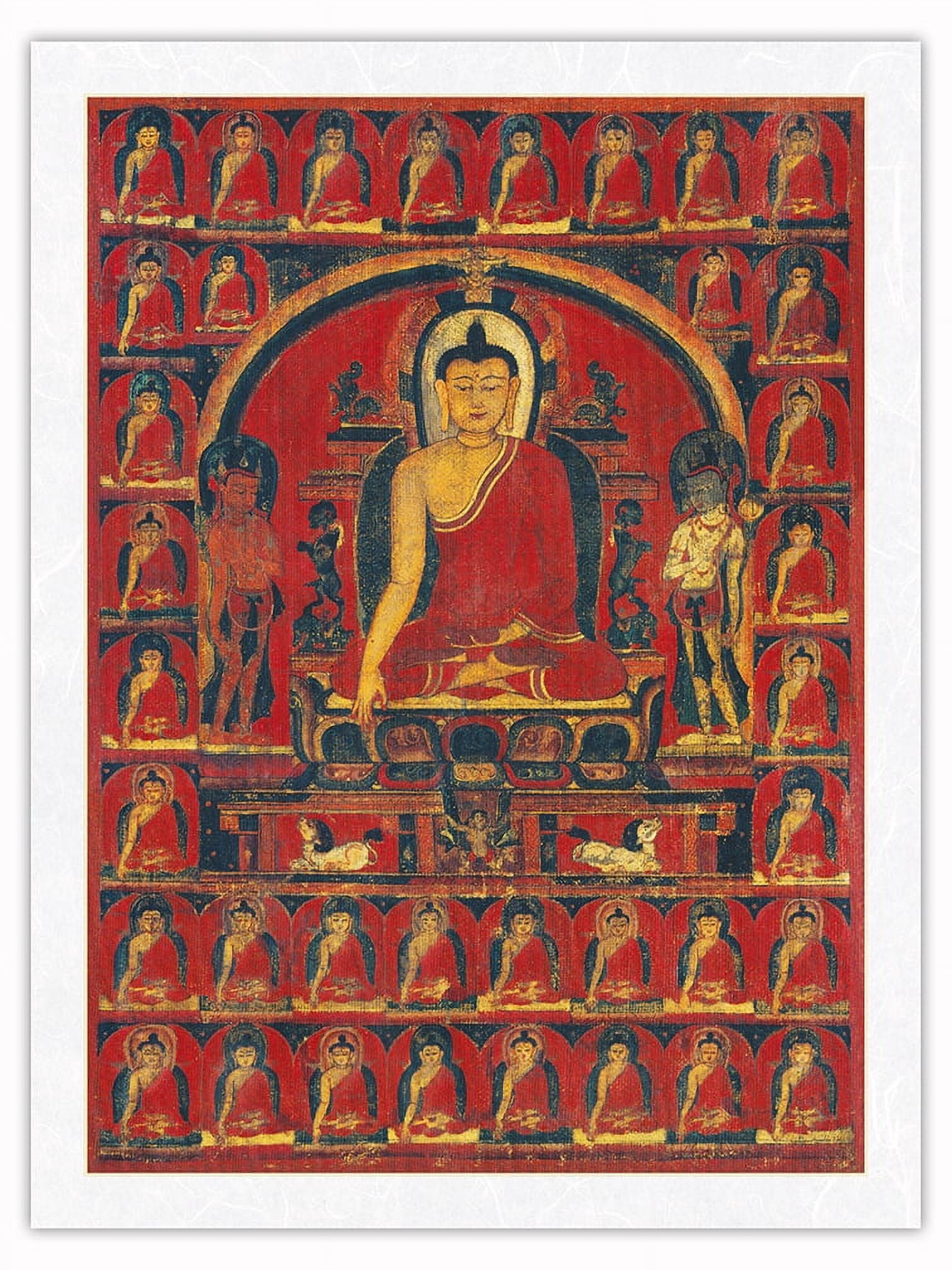 The Thirty-Five (35) Confession Buddhas - Buddha Shakyamuni - Vintage ...