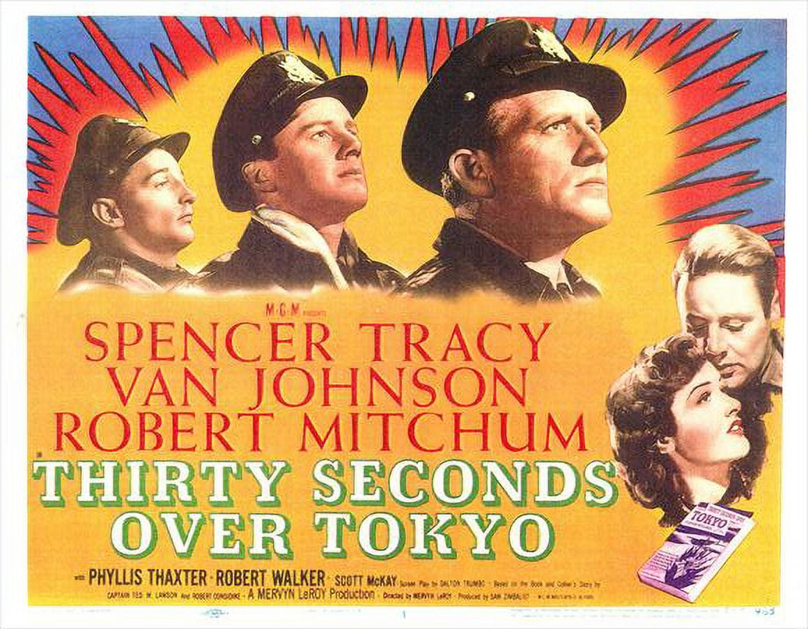 Thirty Seconds Over Tokyo - movie POSTER (Style A) (11" x 14") (1944 ...