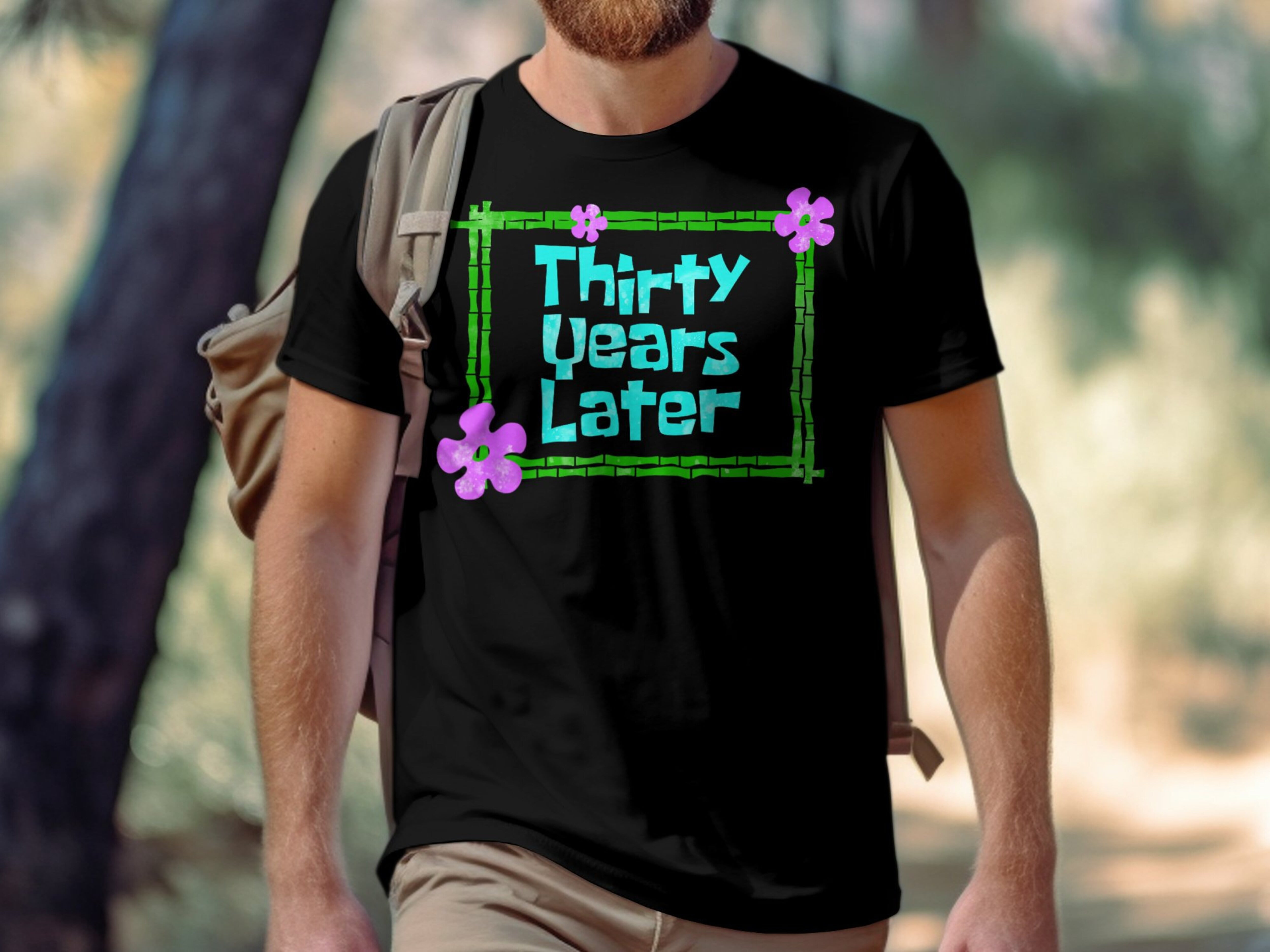 Thirty Years Later T-Shirt, Funny 30th Anniversary Tee, Celebration Reunion Party Top, Casual ...