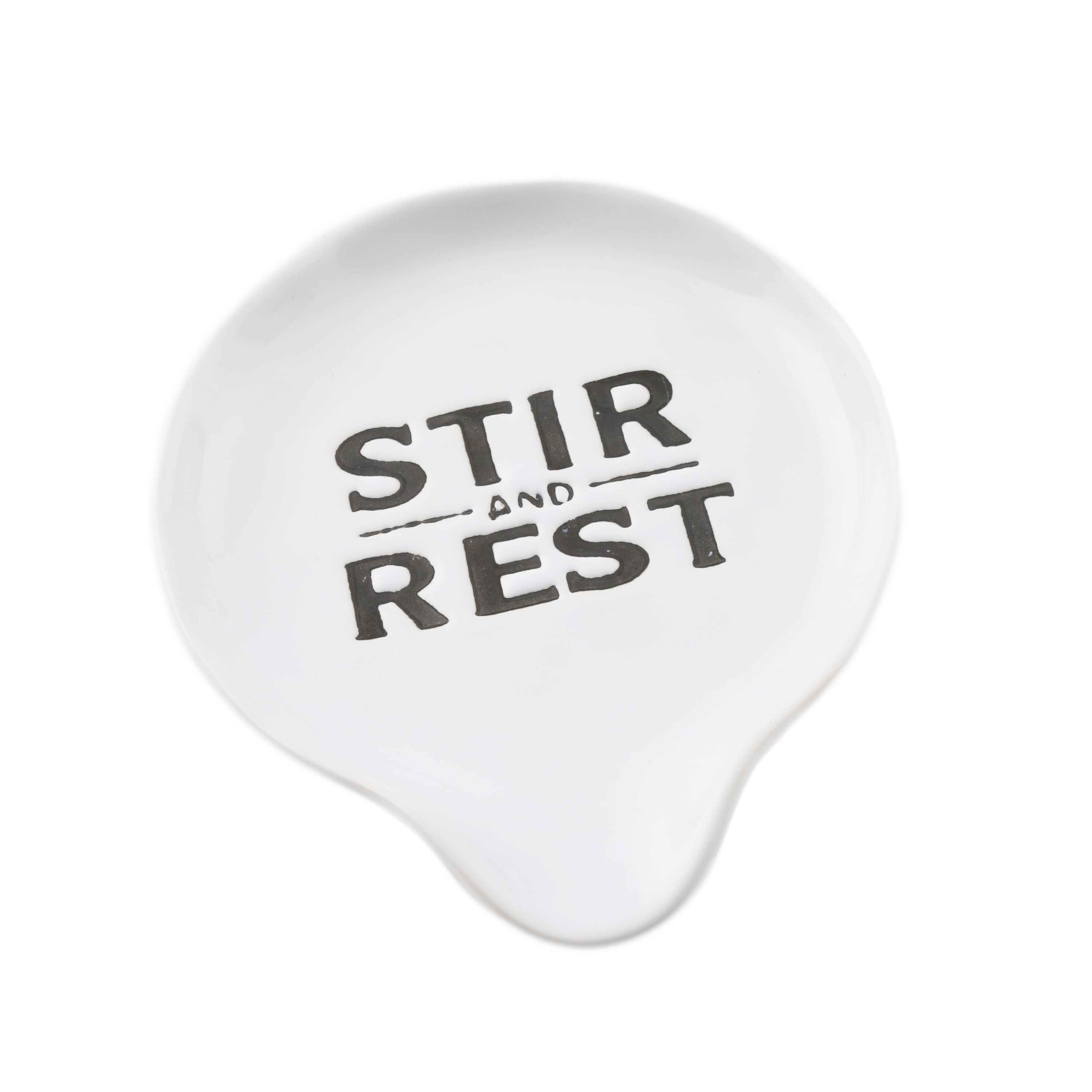 Thirtystone Ceramic Spoon Rest - Farmhouse Stoneware - Walmart.com