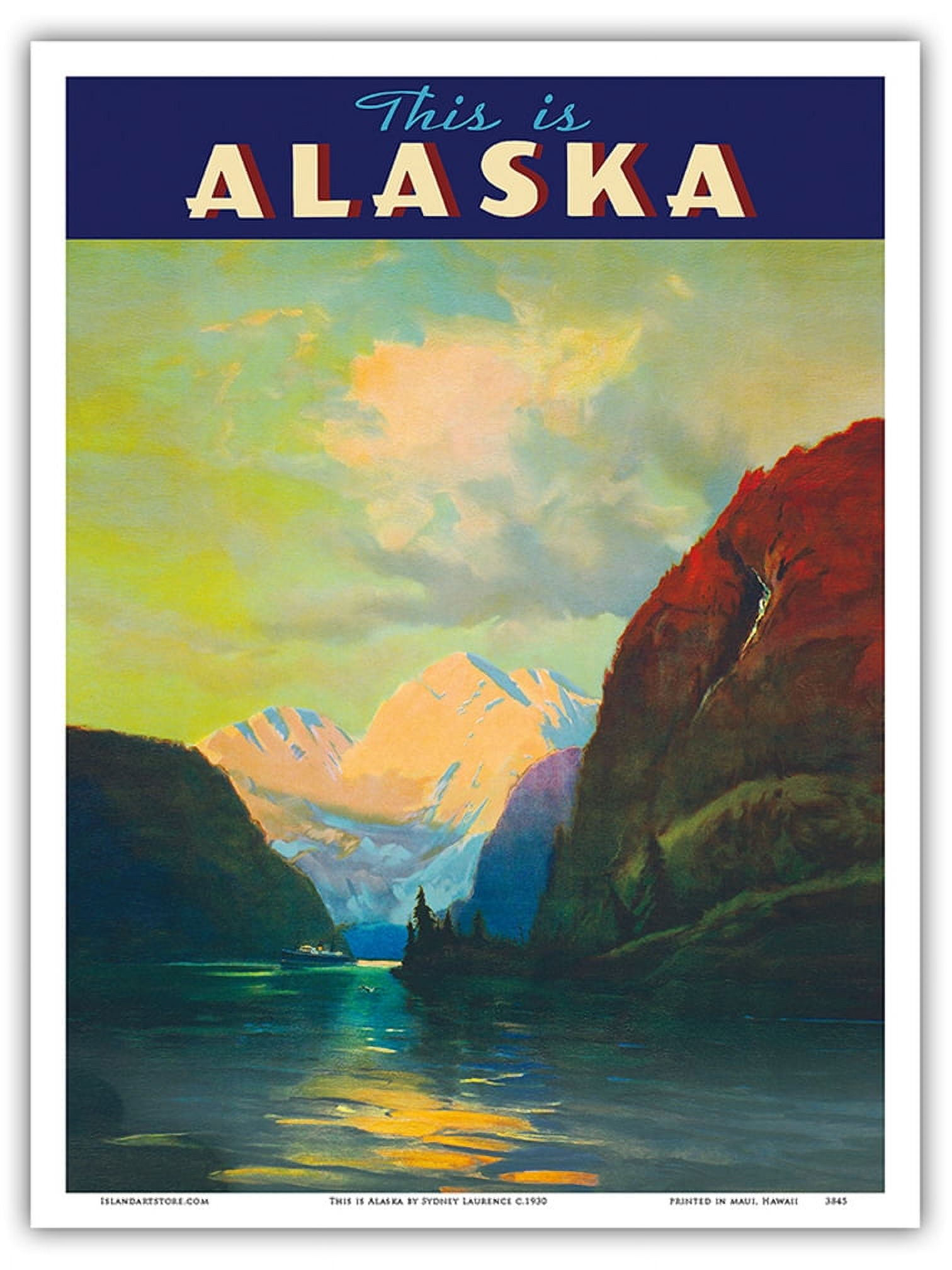 This is Alaska - The Alaska Line - Alaska Steamship Company - Vintage ...