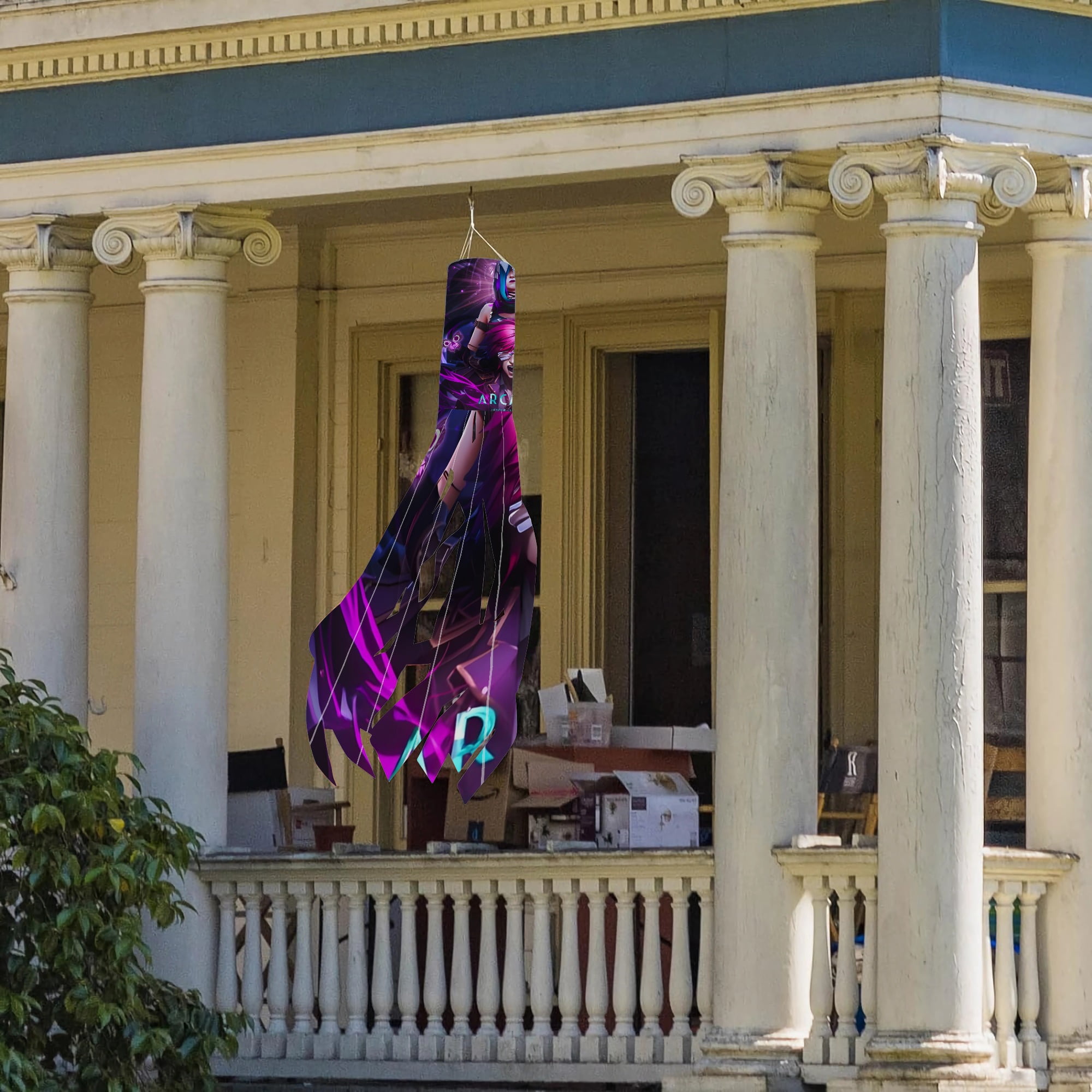 This Arcane commemorative flag is made from high-quality materials ...