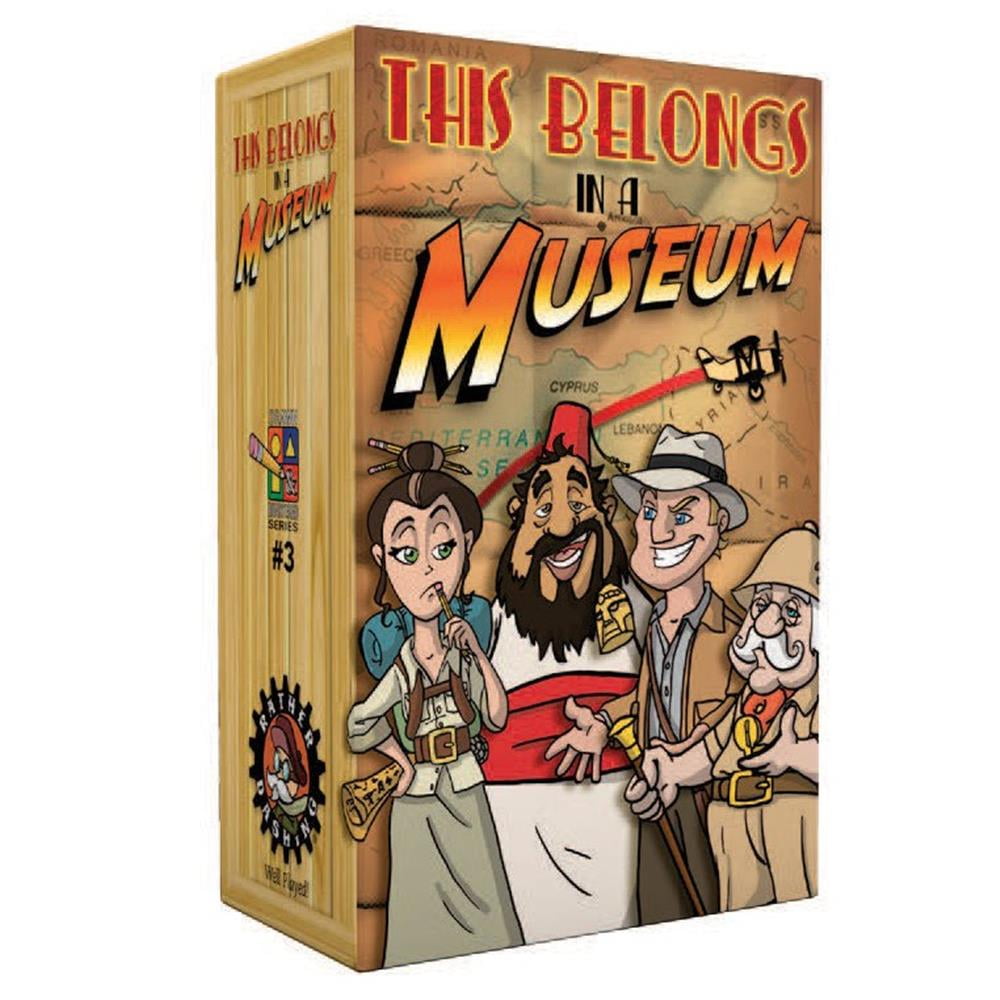 This Belongs in a Museum Rather Dashing Games Board Game 704002 ...