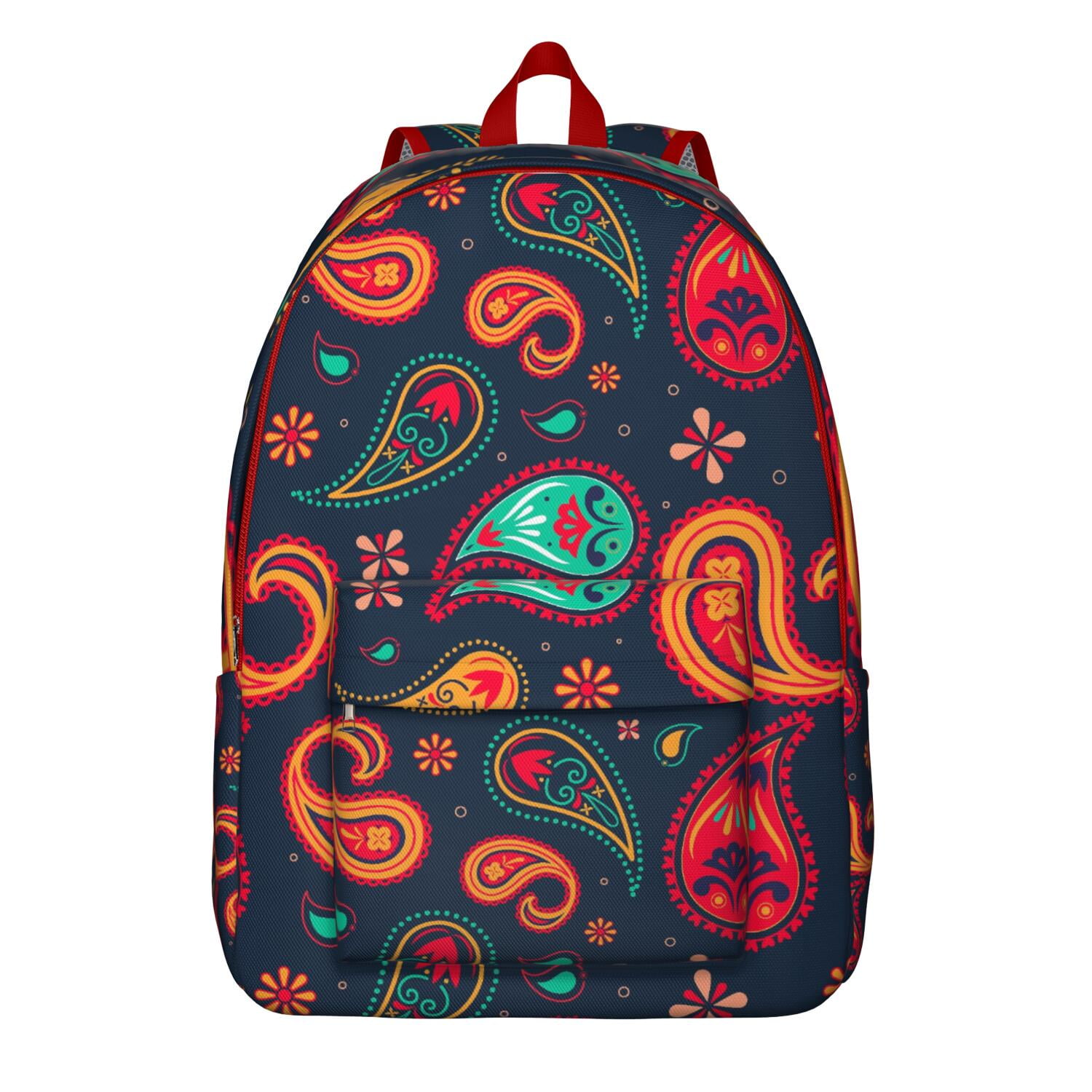 This Boho Inspired Paisley Backpack is Your Partner for School ...