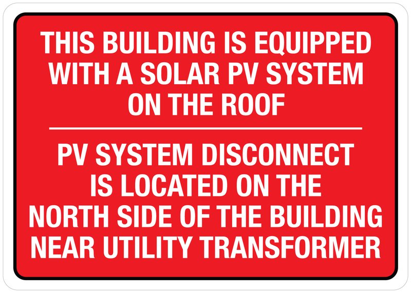 This Building Is Equipped With A Solar Pv System On The Roof Red Rust ...