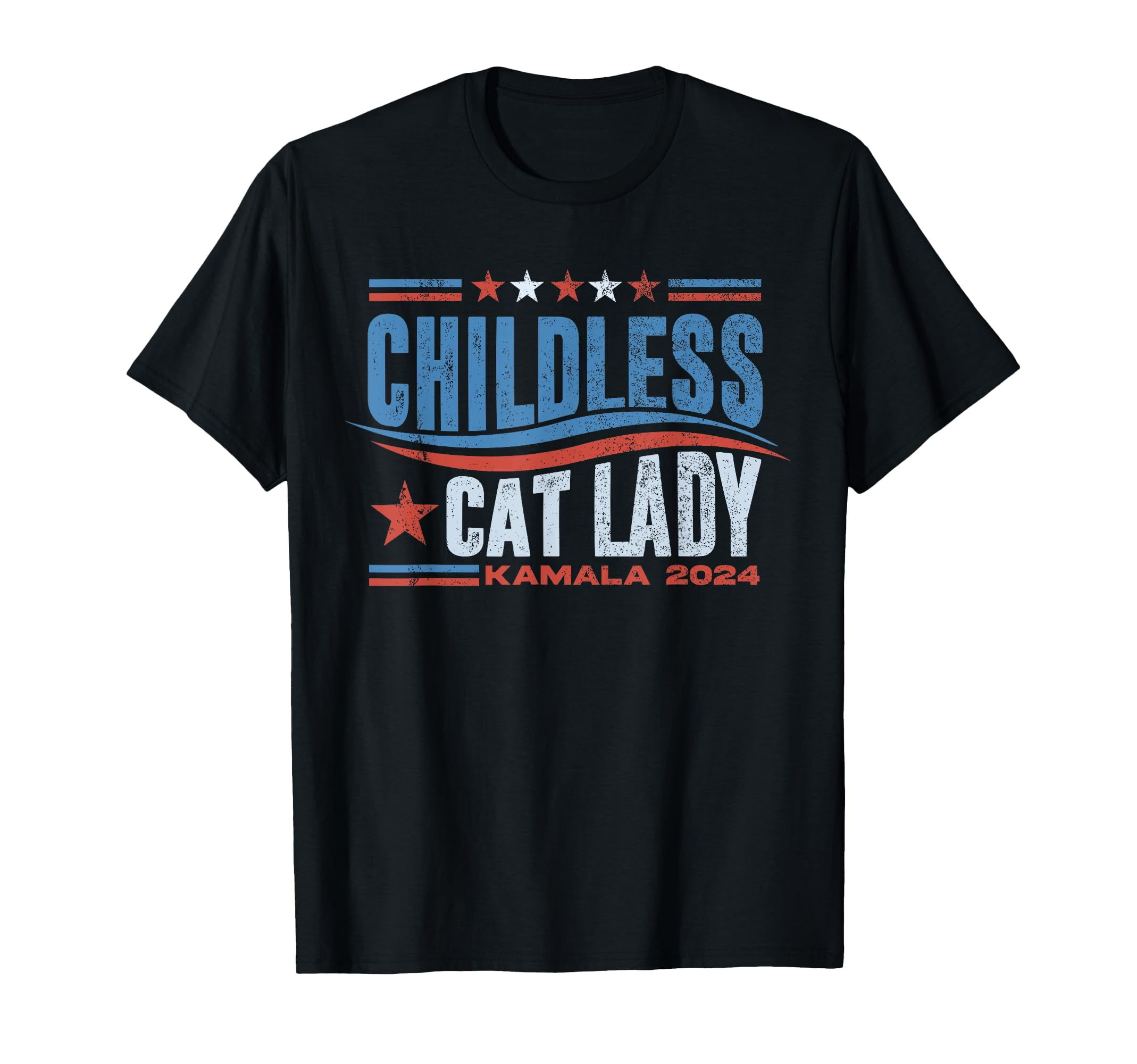 This Childless Cat Lady is Voting Kamala Election 2024 T-Shirt ...
