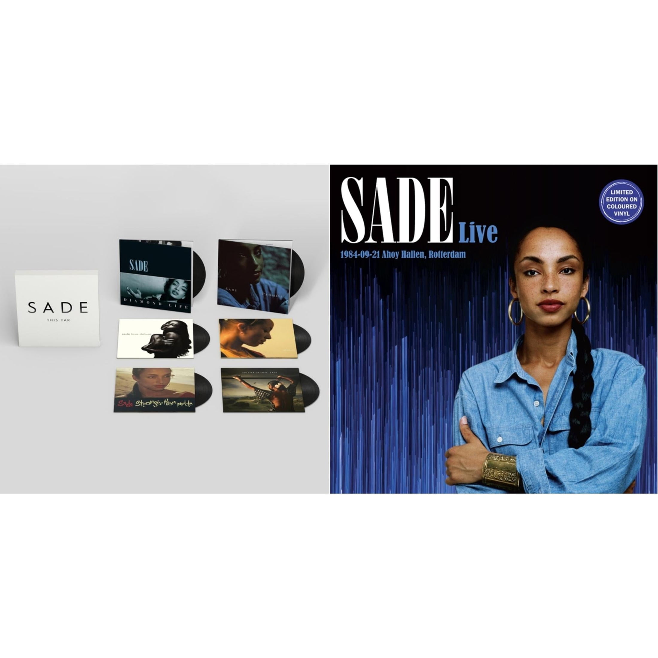 This Far (6LP/180G) & Sade Live: 1984-09-21 Ahoy Hallen, Rotterdam (2LP ...