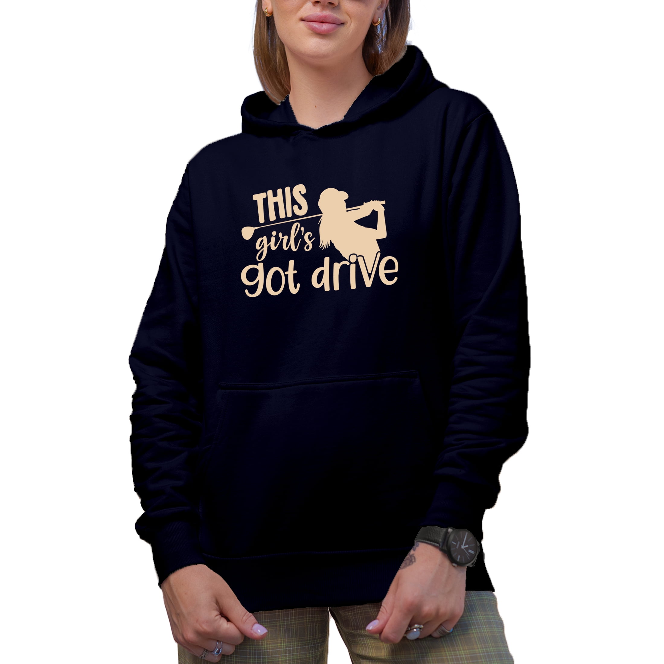 This Girl's Got Drive with a Swinging Woman or Female Golf Player ...