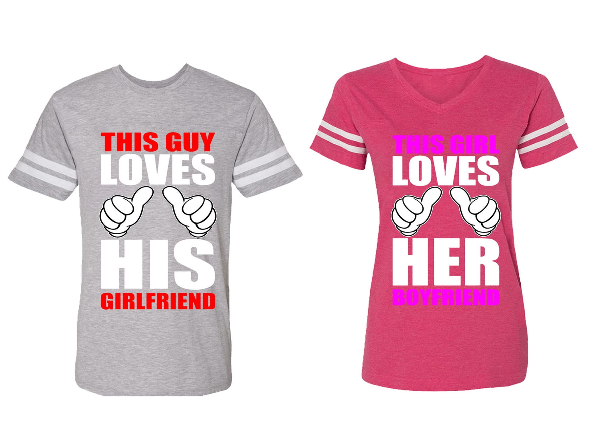 This Guy Lovs His Her Girlfriend Boyfriend Matching Couple Cotton ...