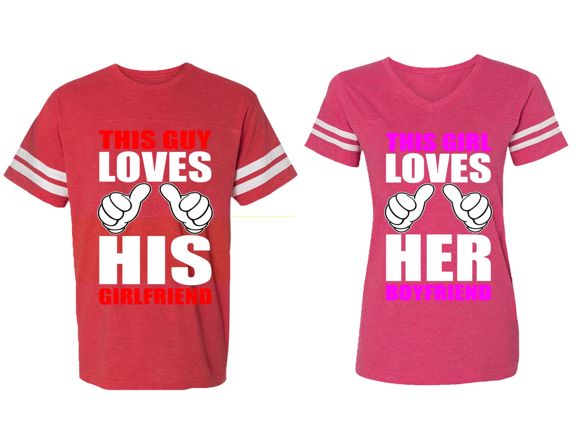 This Guy Lovs His Her Girlfriend Boyfriend Matching Couple Cotton ...