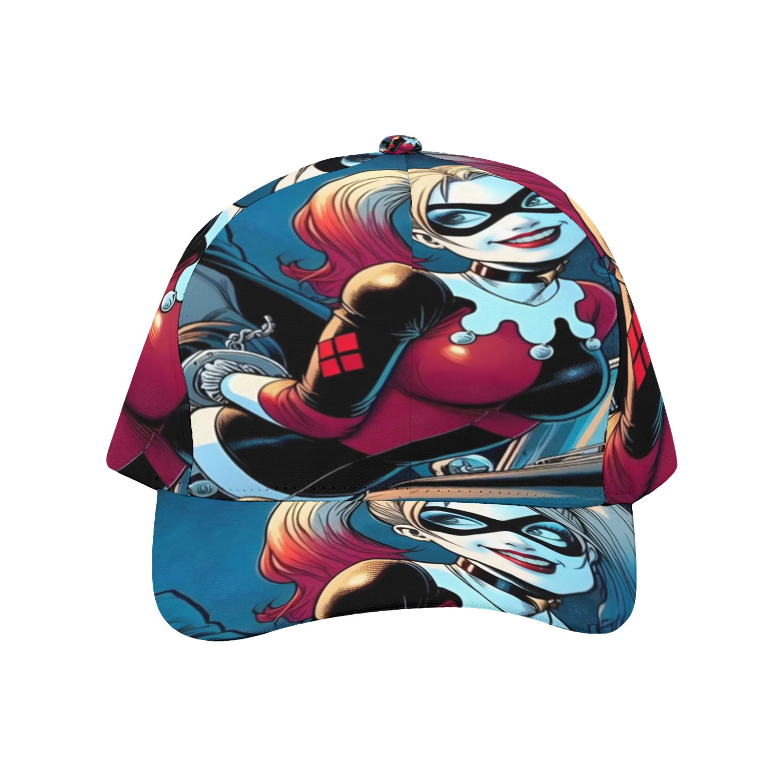 This Harley Quinn baseball cap is stylish, made from high-quality ...