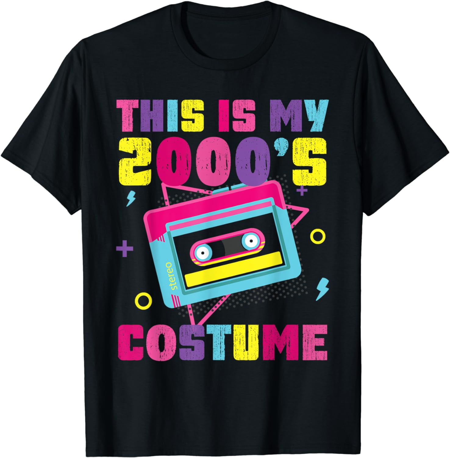 This Is My 2000's Costume - Early 2000s Hip Hop Style T-Shirt - Walmart.com