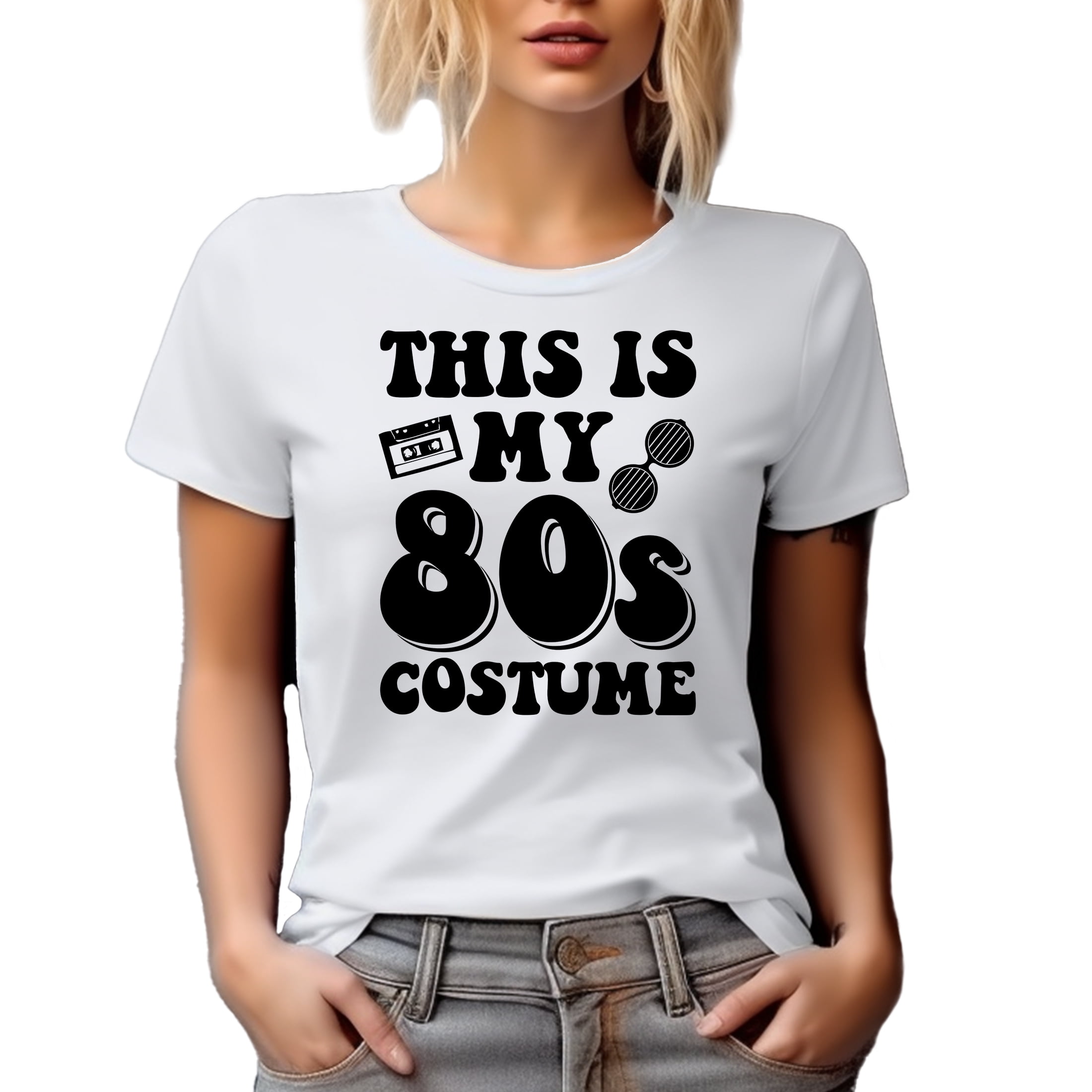This Is My 80s Costume, Witty Retro Costume Party Quote, Groovy Text ...