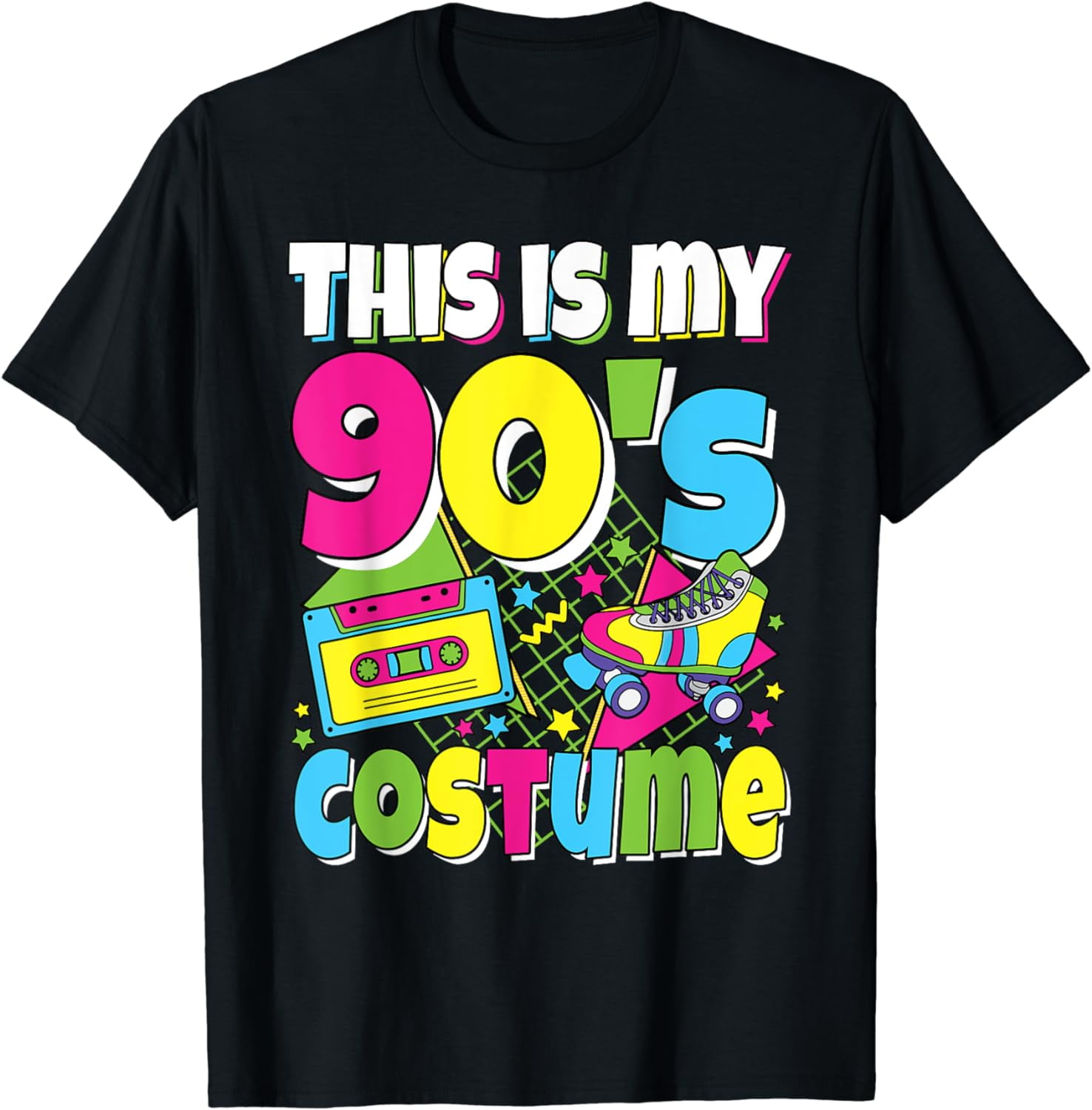 This Is My 90s Costume 90s Theme Outfit Nineties 1990s T-Shirt ...