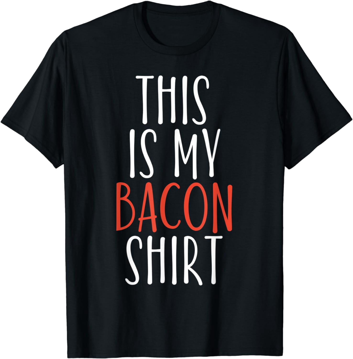This Is My Bacon Shirt Gift BBQ Costume Farmer Pork Grill T-Shirt ...