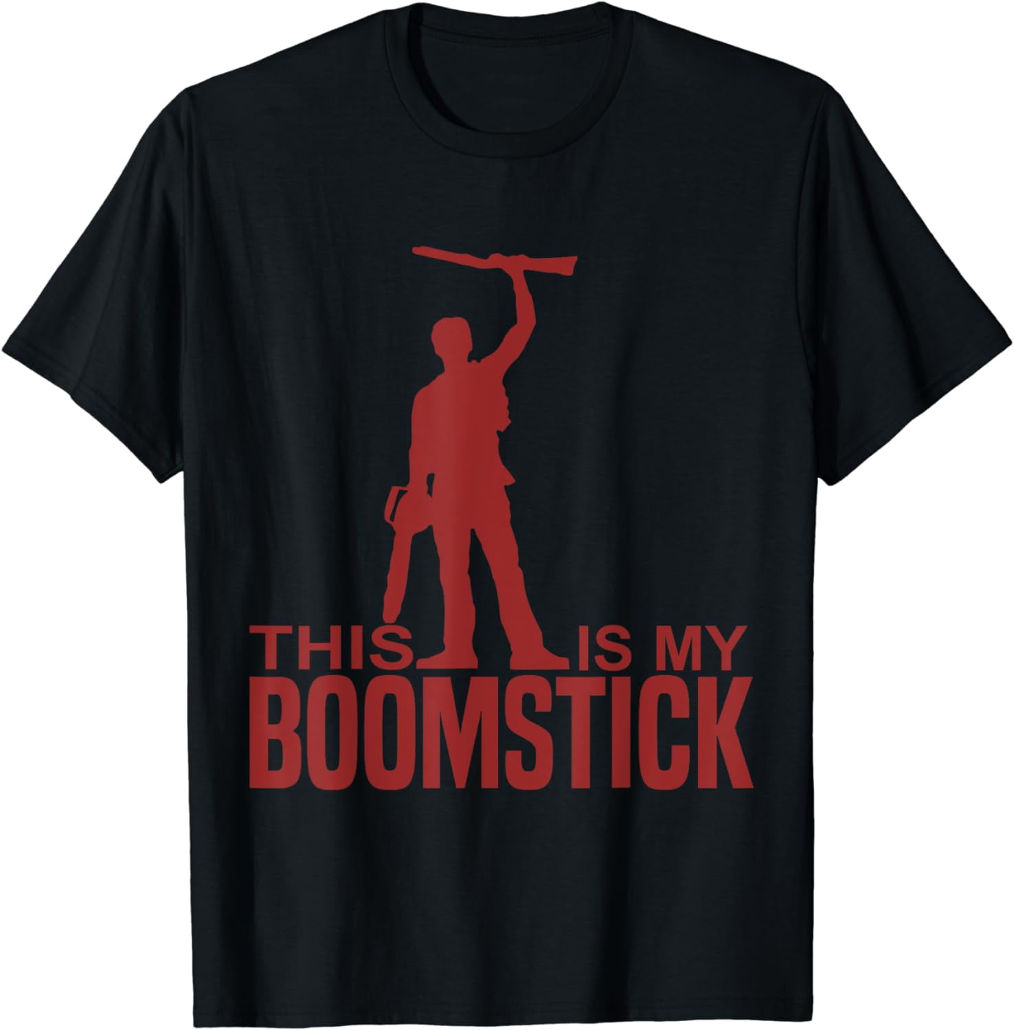 This Is My Boomstick Shotgun Chainsaw Dead T-Shirt Evil Tee - Walmart.com