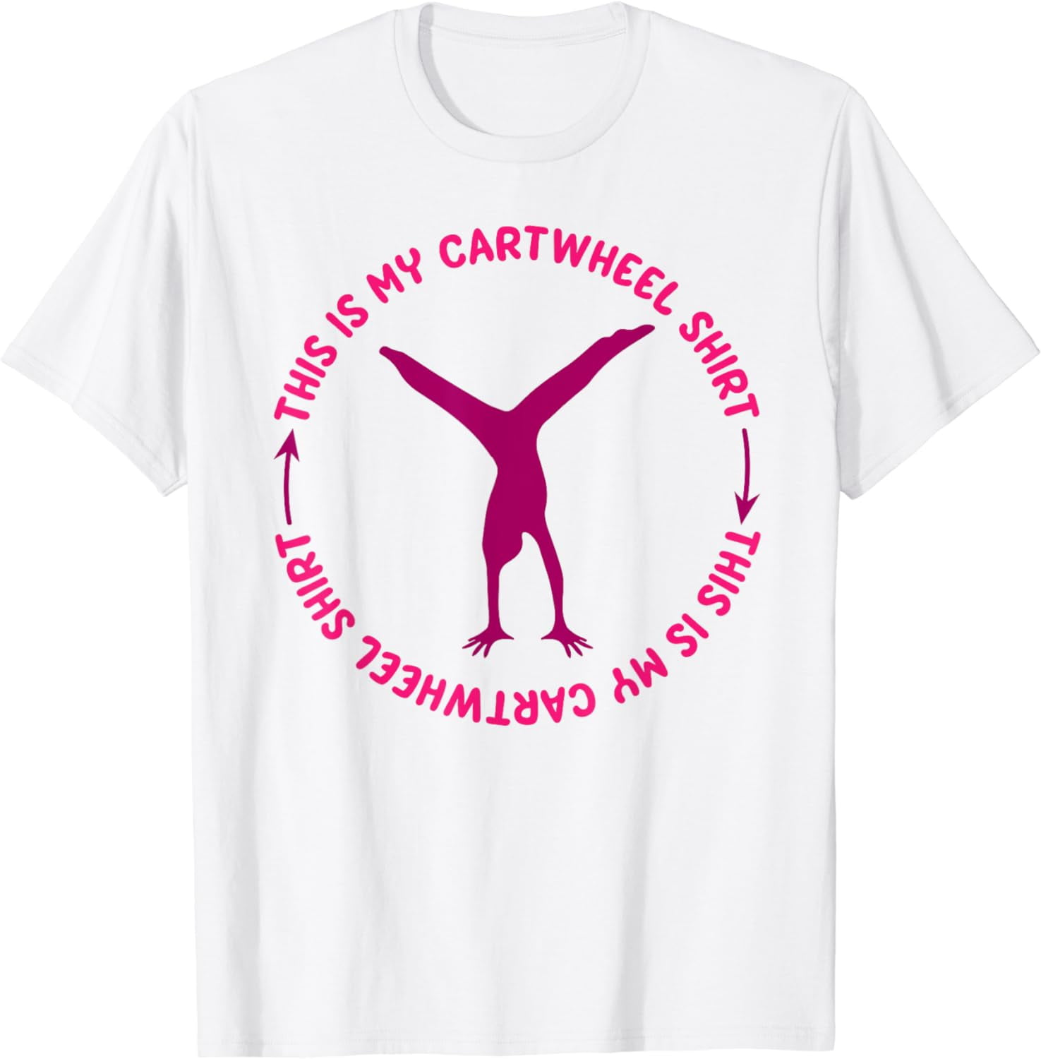 This Is My Cartwheel Shirt | Cute Gymnast Moves Tee Gift - Walmart.com