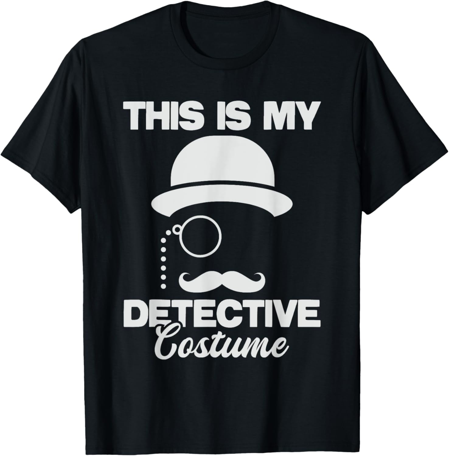 This Is My Detective Costume - True Crime Lover Investigator T-Shirt ...