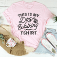 This Is My Dog Walking Tshirt Tee Mauve S Peachy Sunday T-Shirt ...