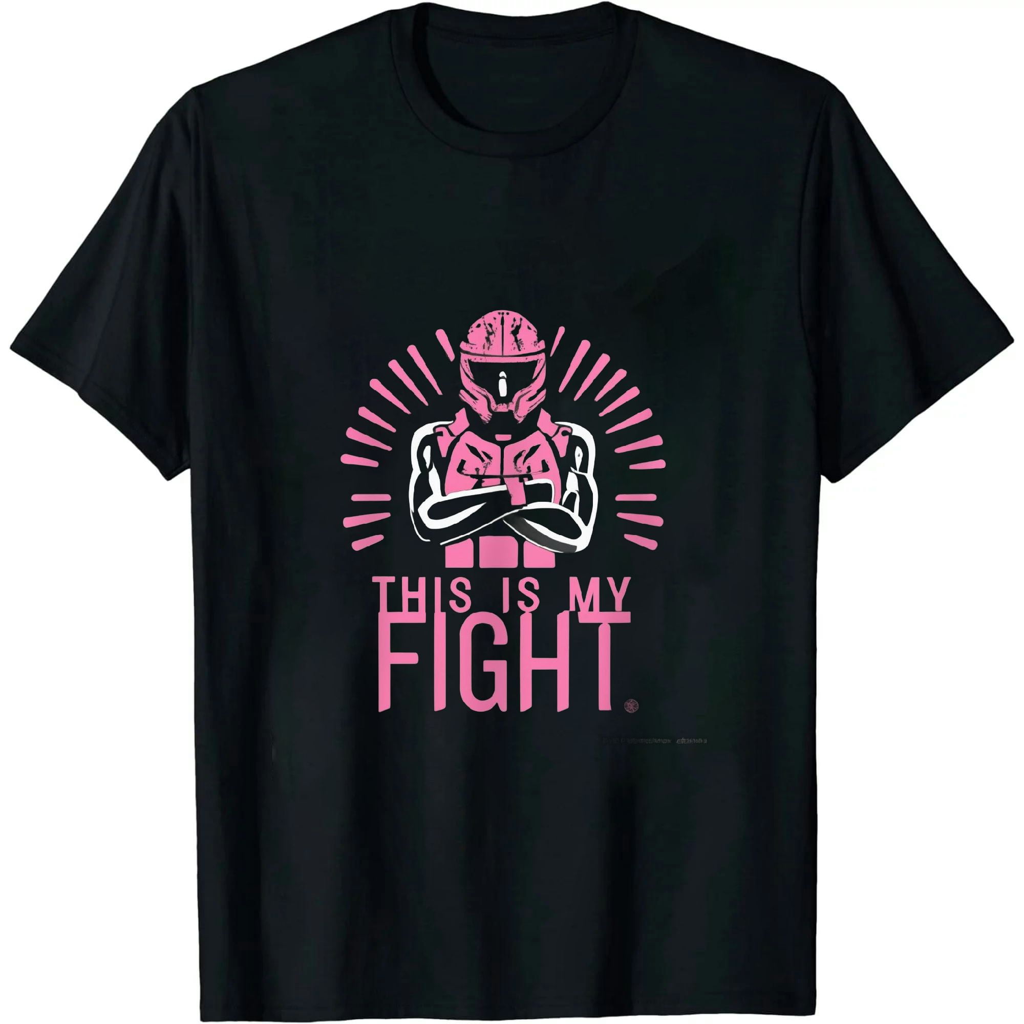 This Is My Fight Breast Cancer Fighter Pink Boxing Glove T-Shirt ...