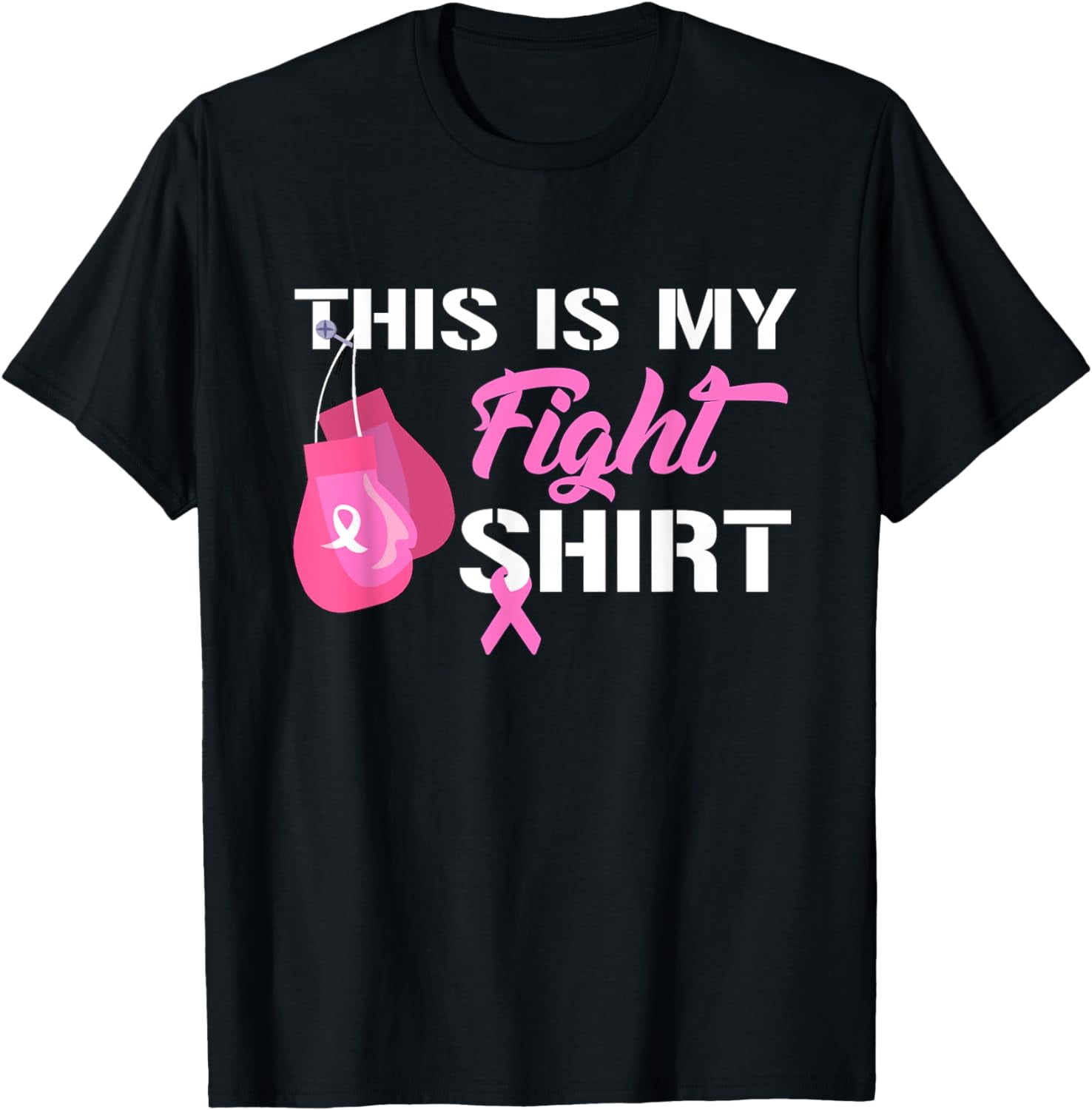 This Is My Fight Shirt Breast Cancer Fighter Believe Shirts - Walmart.com