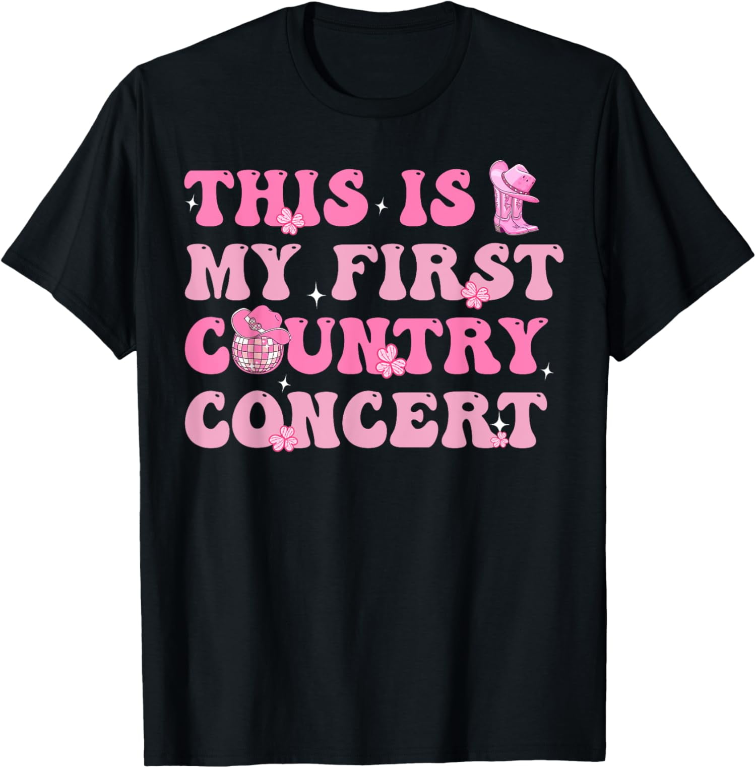 This Is My First Country Concert Country Life Country Music T-Shirt ...