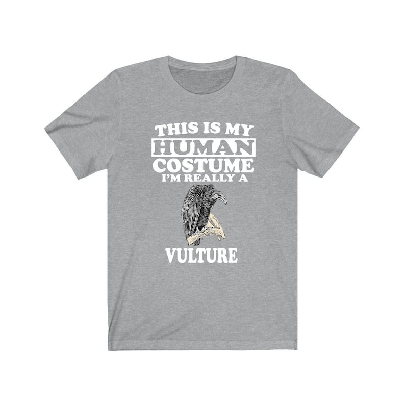 This Is My Human Costume I'm Really A Vulture Shirt, Vulture Lover ...