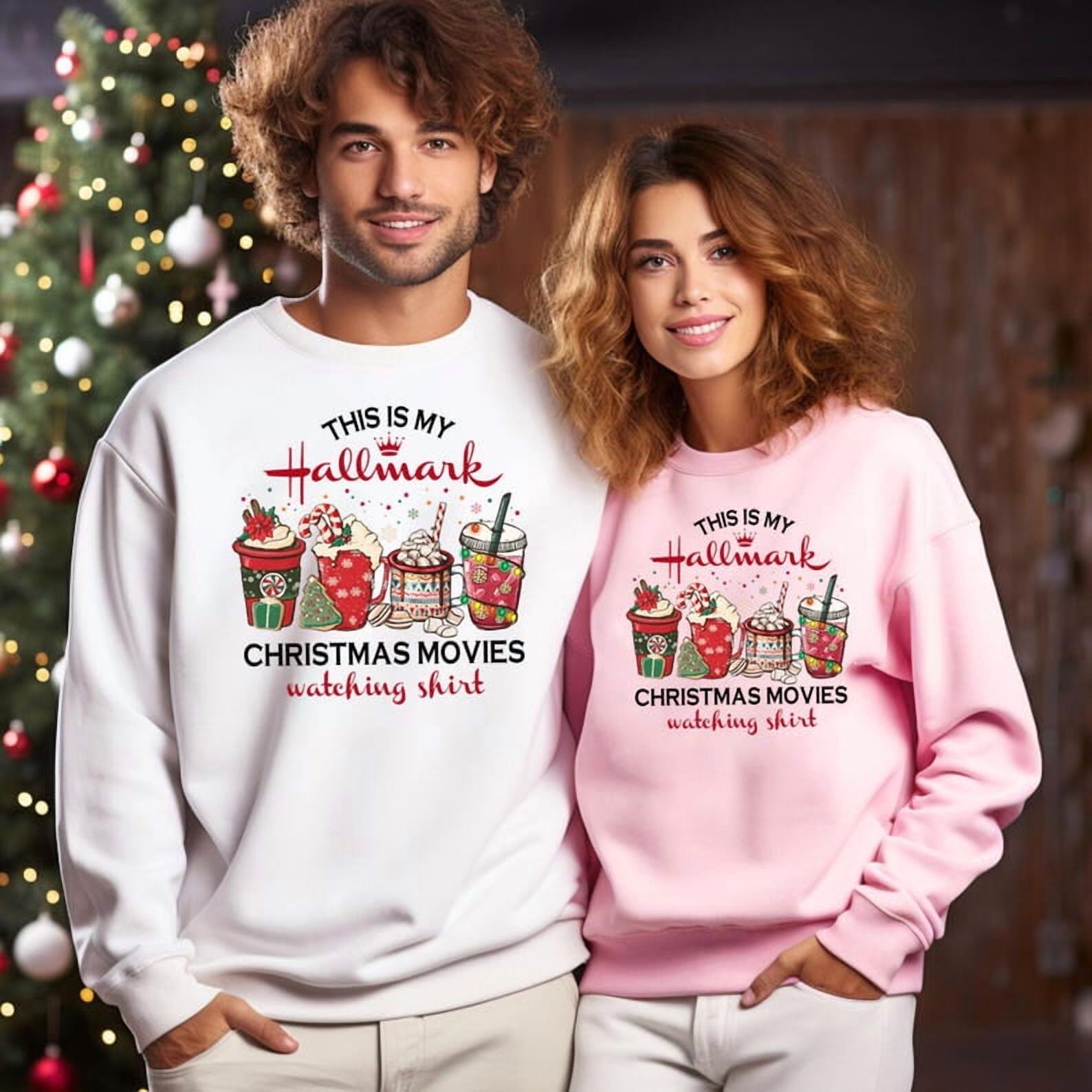 This Is My Movie Watching Sweatshirts, Christmas Movies Sweater ...