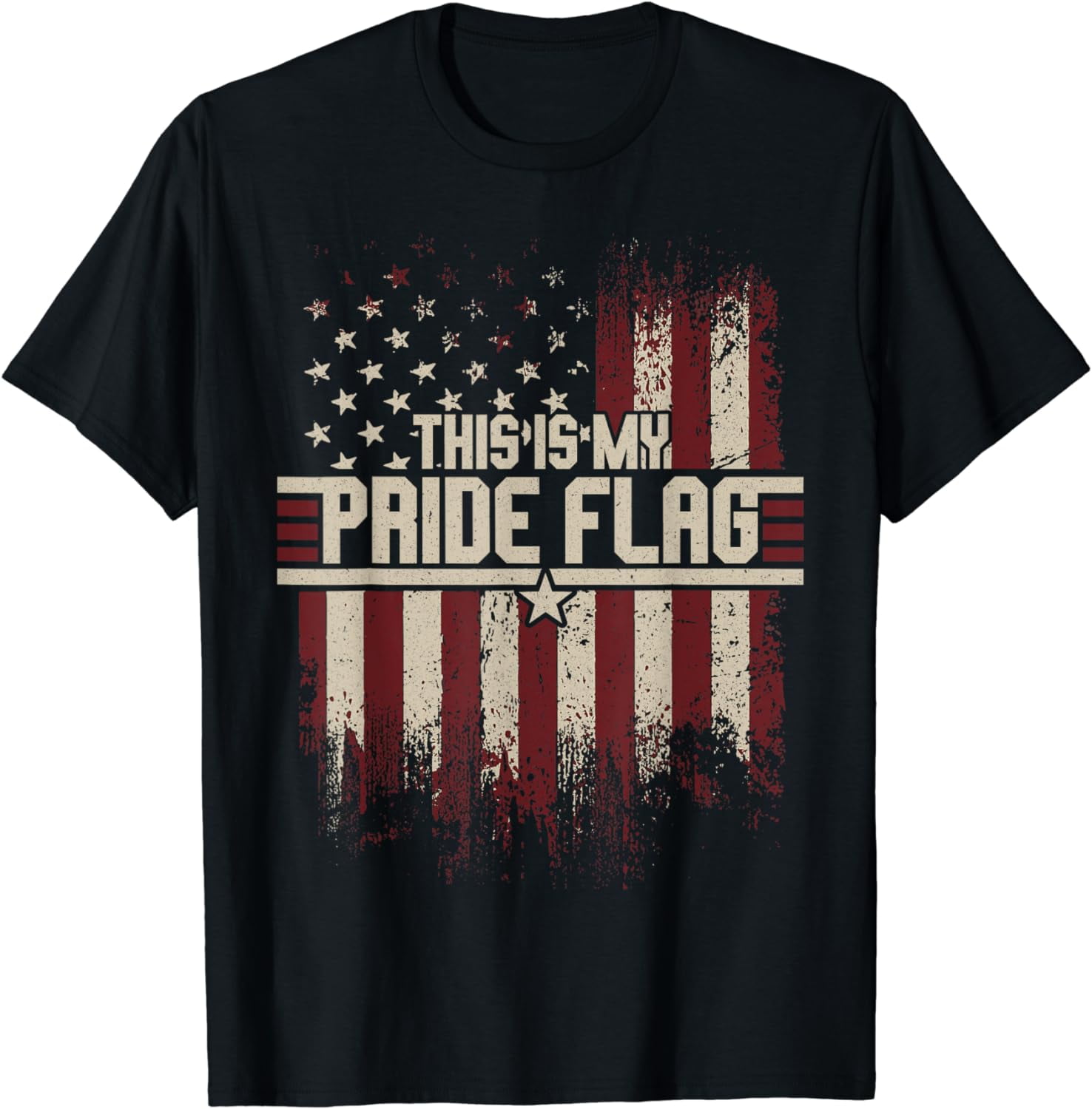 This Is My Pride Flag, 4th Of July Shirts, Men Patriotic USA T-Shirt ...