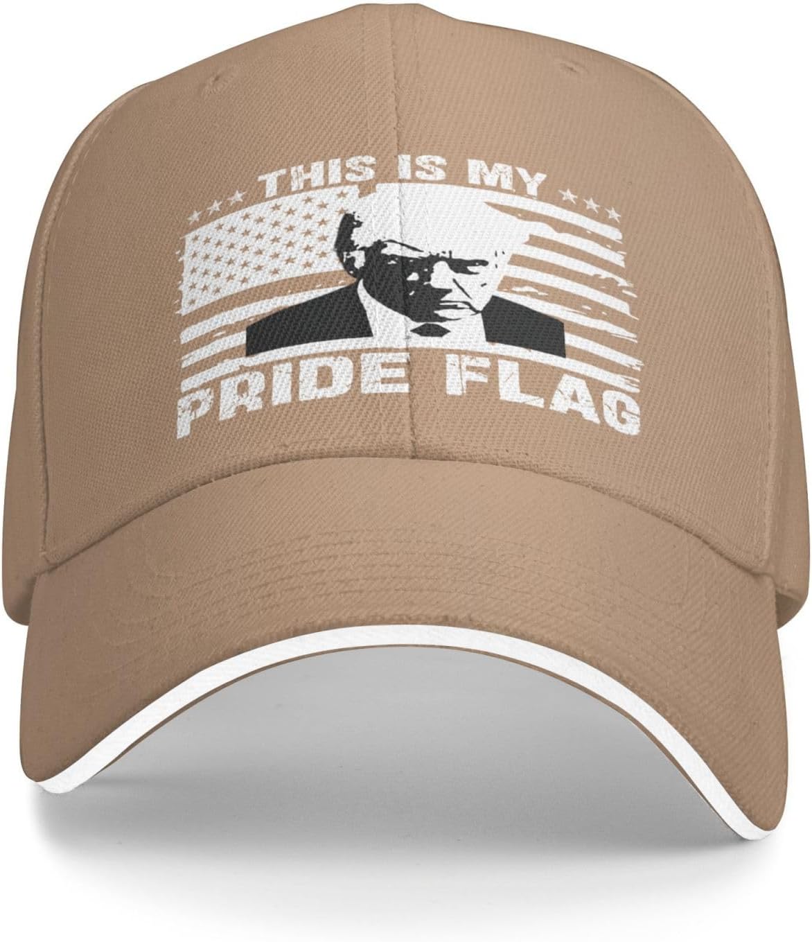 This Is My Pride Flag Trump 2024 Hat Save American Flag Pro 4th of July ...