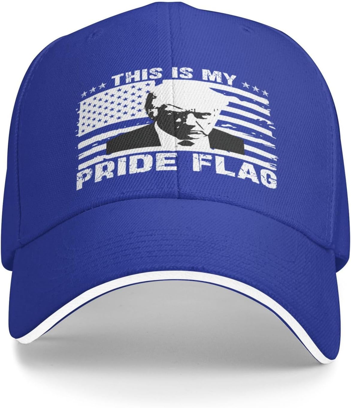 This Is My Pride Flag Trump 2024 Hat Save American Flag Pro 4th of July ...