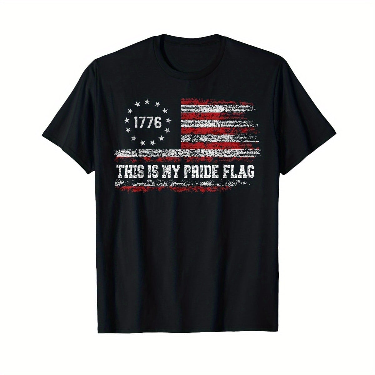 This Is My Pride Flag USA American 4th of July Independence T-Shirt ...