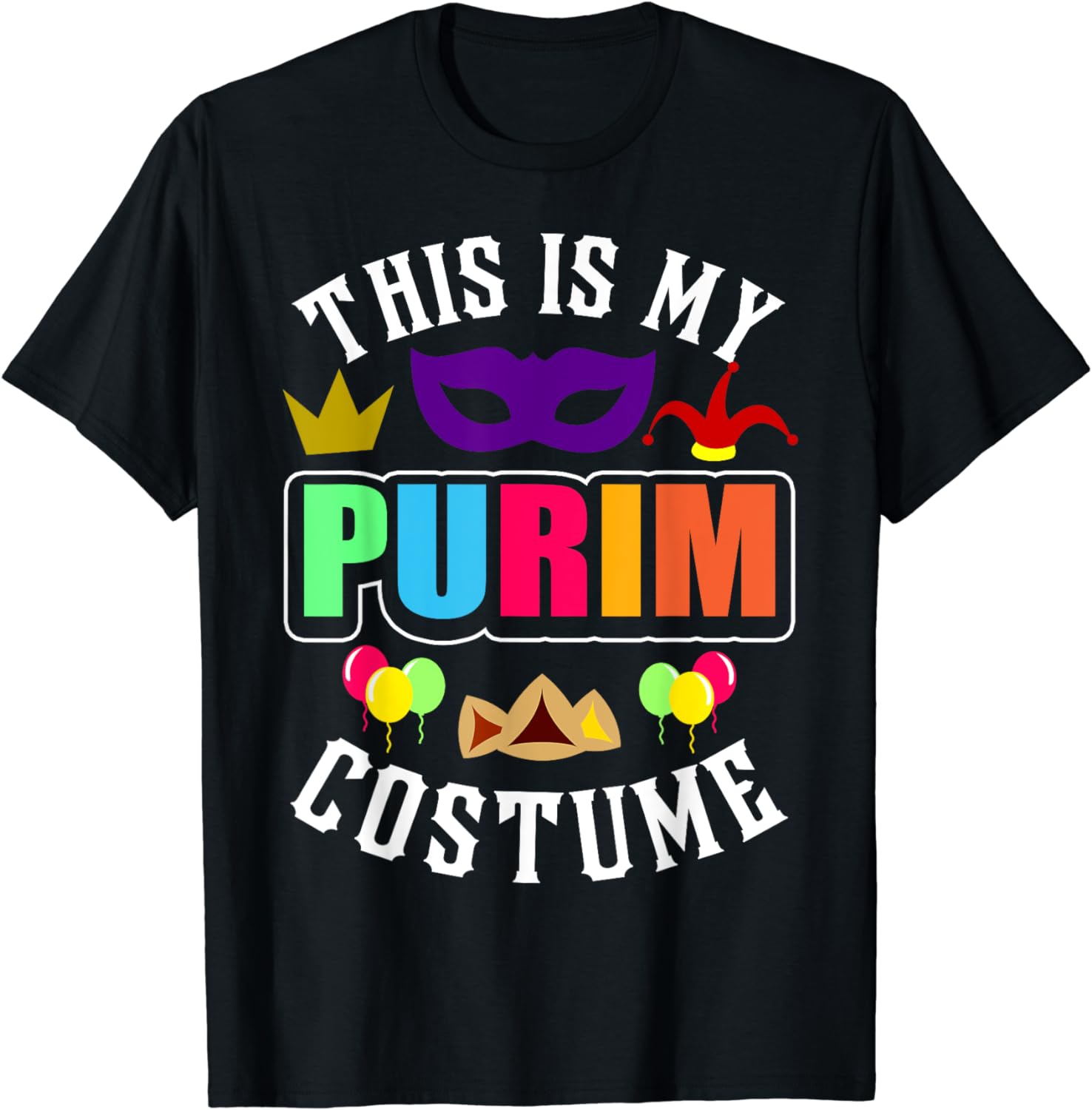 This Is My Purim Costume T-Shirt Happy Purim - Walmart.com
