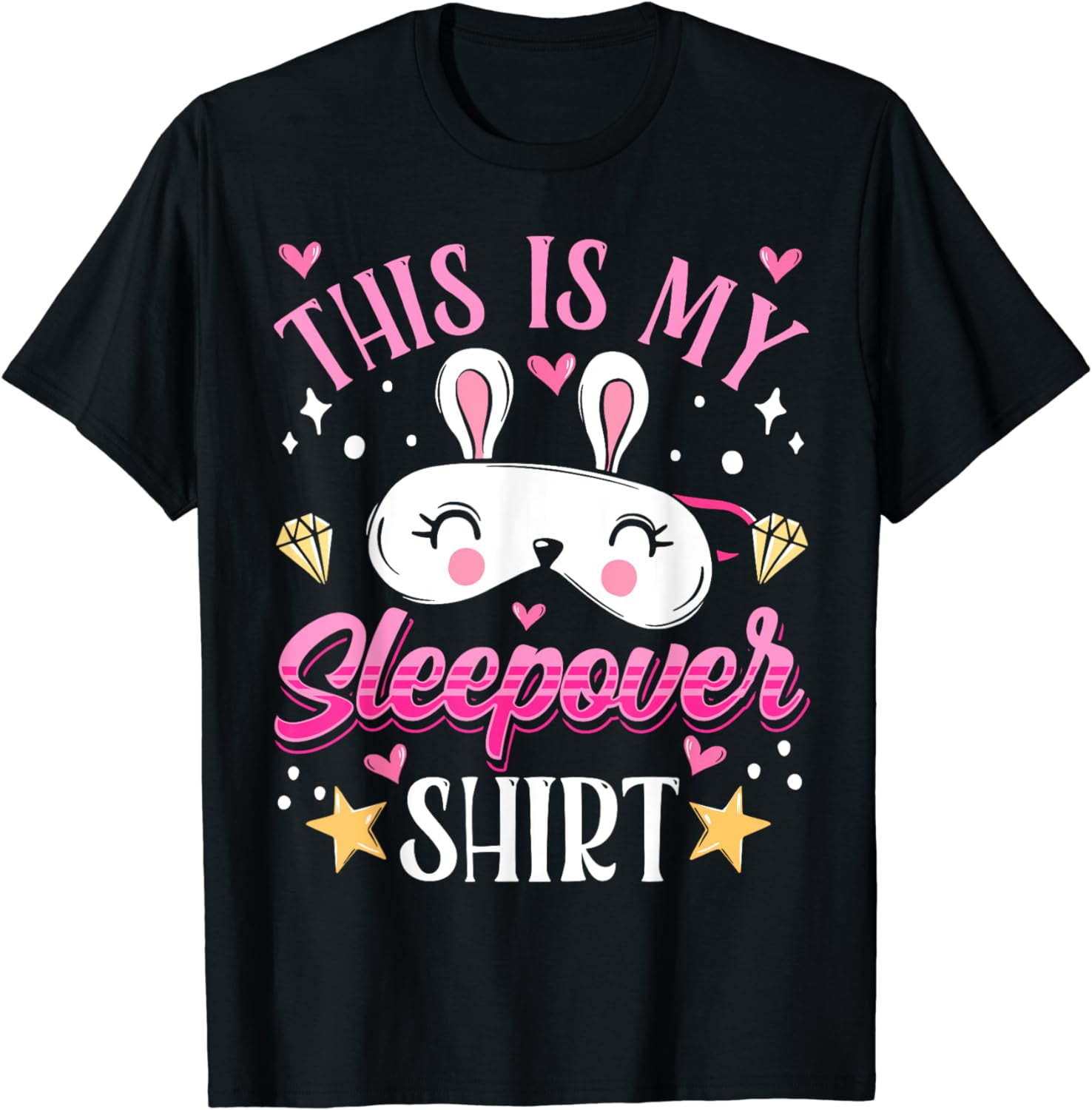 This Is My Sleepover Shirt Cute Party Overnight Team T-Shirt - Walmart.com
