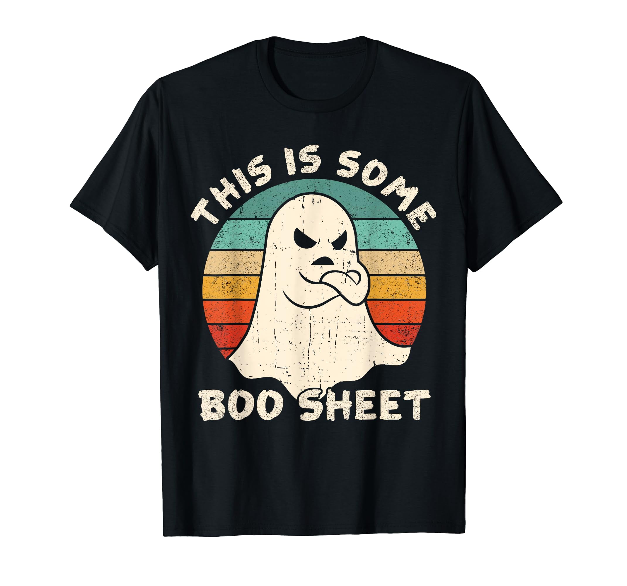 This Is Some Boo Sheet Spooky Vintage Scary Horror Halloween T-Shirt ...