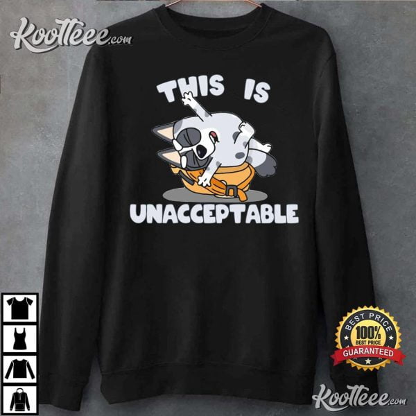 This Is Unacceptable Bluey Family Cute Muffin T-Shirt Crewneck ...