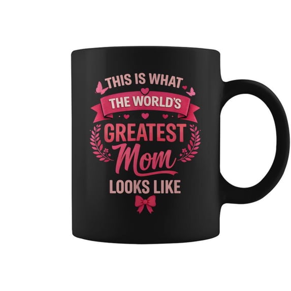 This Is What The World's Greatest Mom Looks Like Coffee Mug - Walmart.com