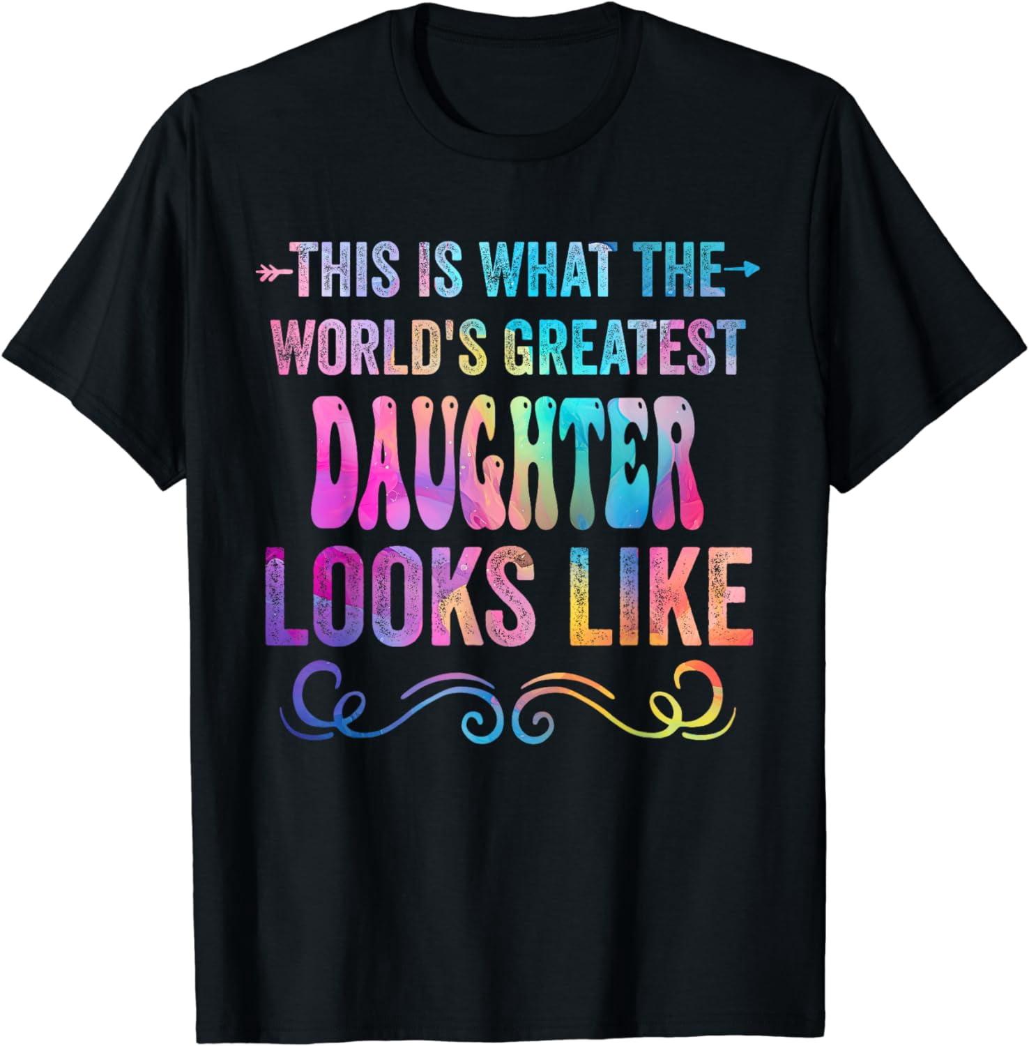 This Is What World's Greatest Daughter Looks Like Mother Day T-Shirt ...