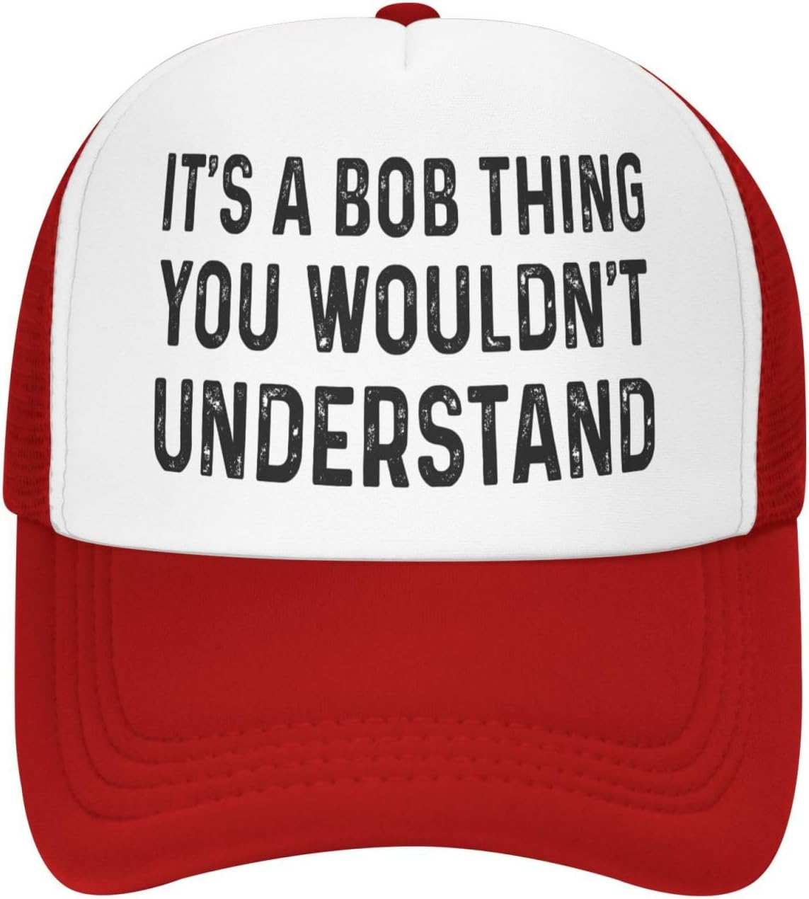 This Is a Bob Approved Look – Mesh Trucker Cap - Walmart.com