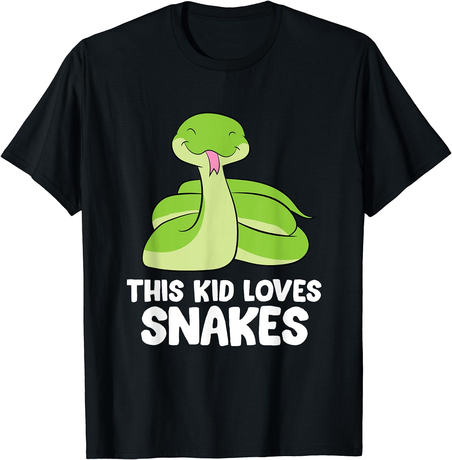 This Kid Loves Snakes Toddlers Kids Snakes T-Shirt - Walmart.com