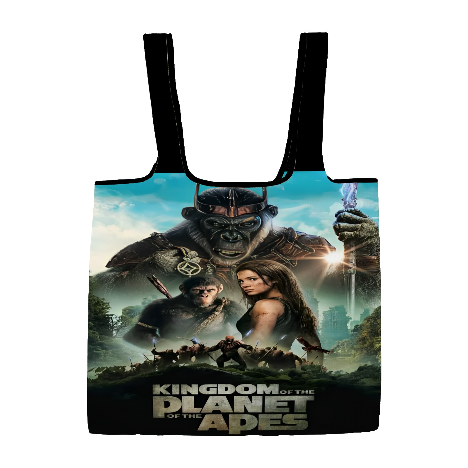 This Kingdom of the Planet of the Apes foldable bag is made from high ...