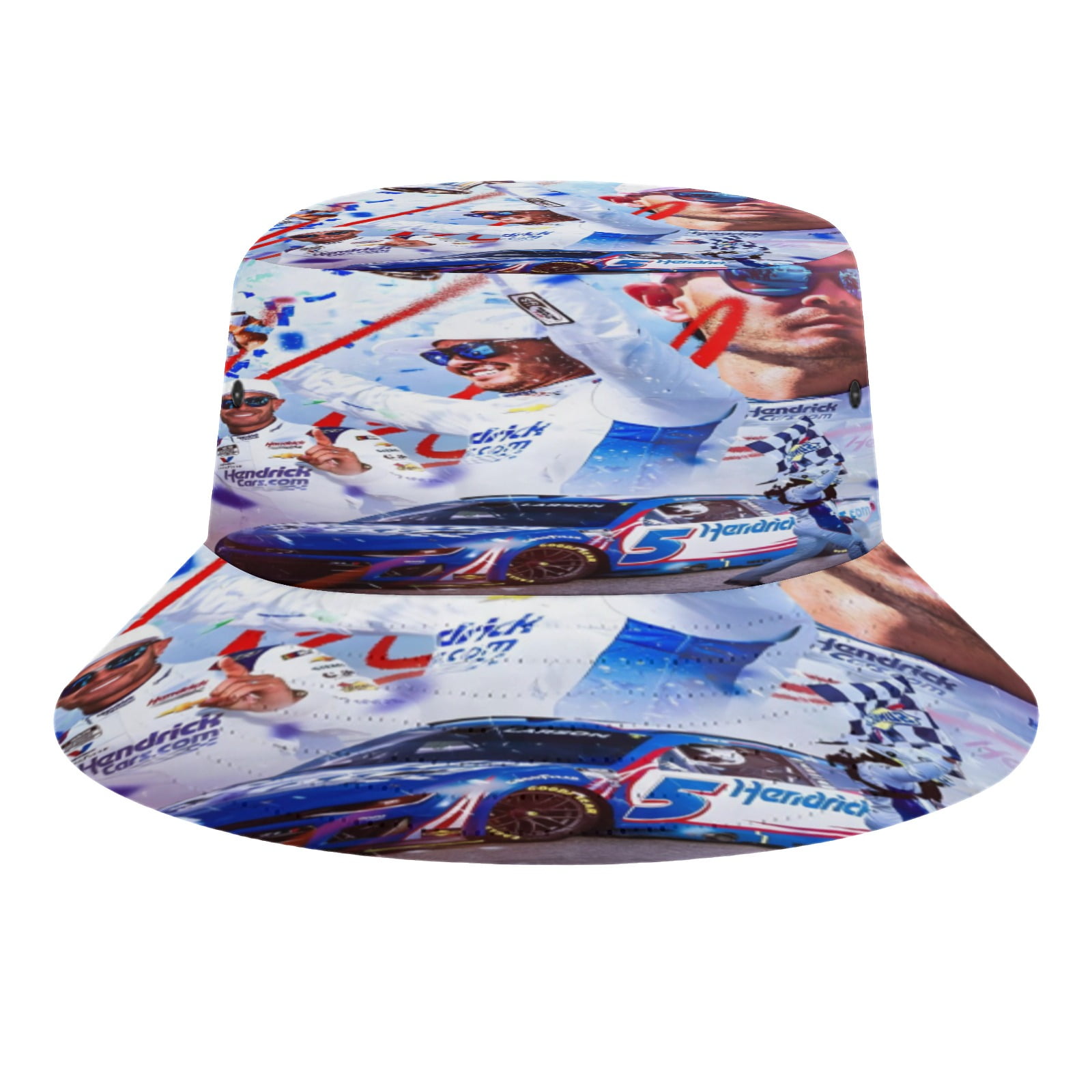 This Kyle and Larson fisherman's hat features a classic design, is made ...