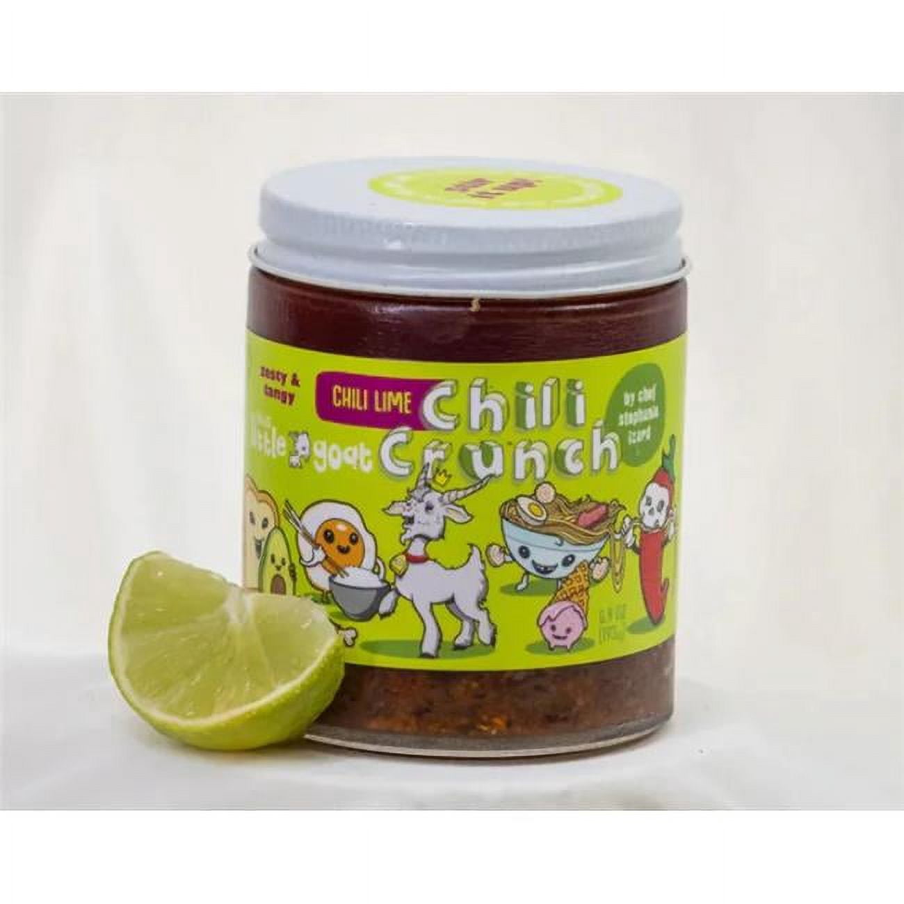 This Little Goat Chili Crunch Chili Lime 6.9 Oz - Pack Of 6 - Walmart.com